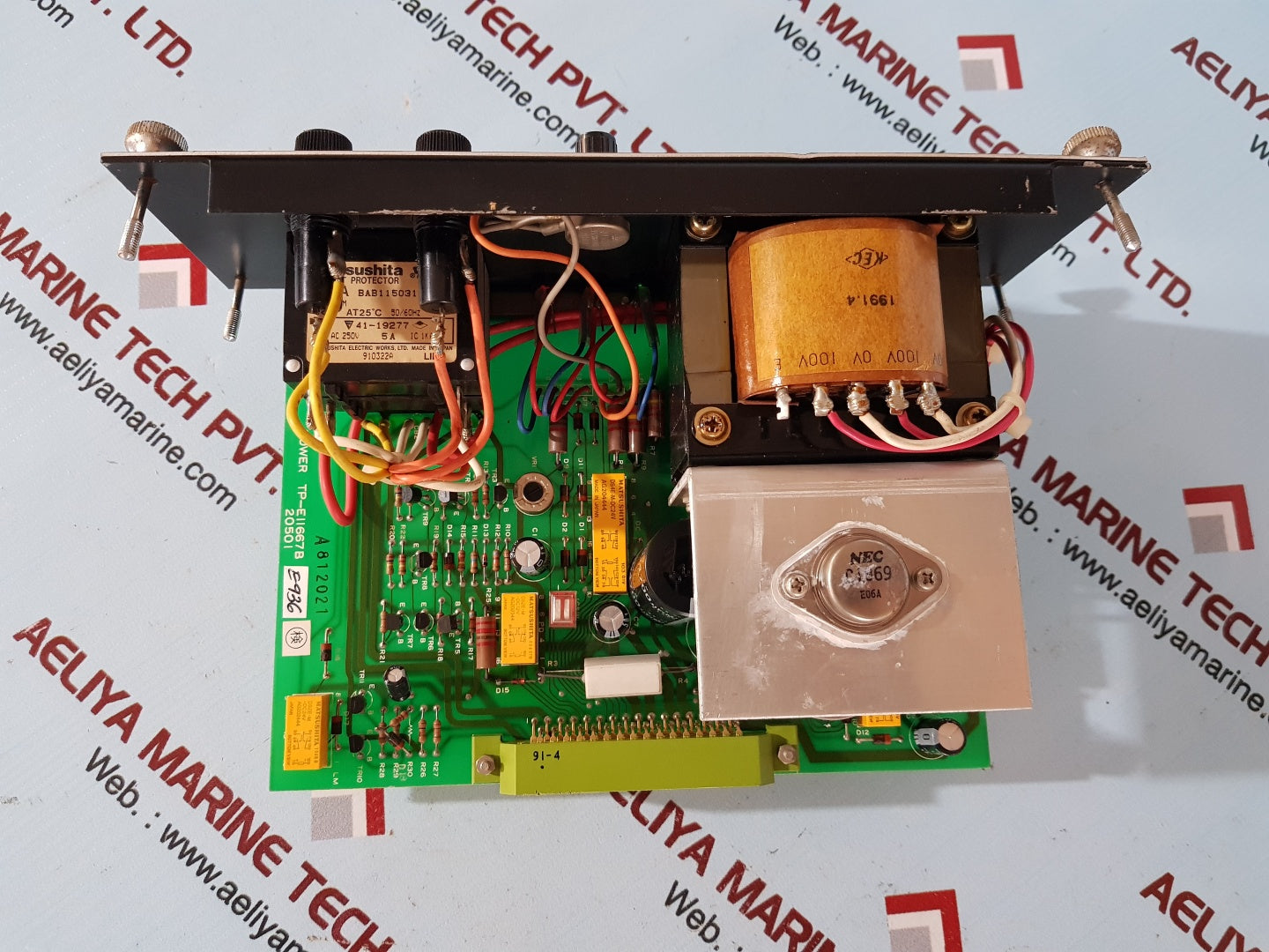 Nohmi bosai tp-e11667b 20501 power card – Aeliya Marine Tech