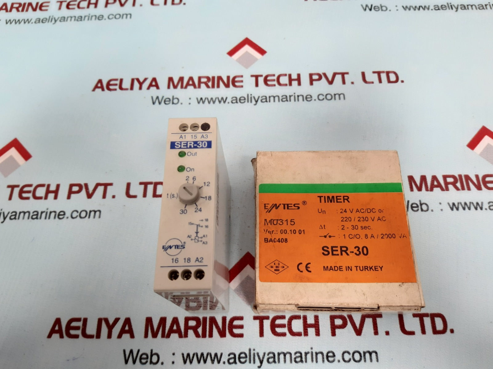 Entes Ser-30 Time Relay 2-30 Sec 50/60Hz – Aeliya Marine Tech