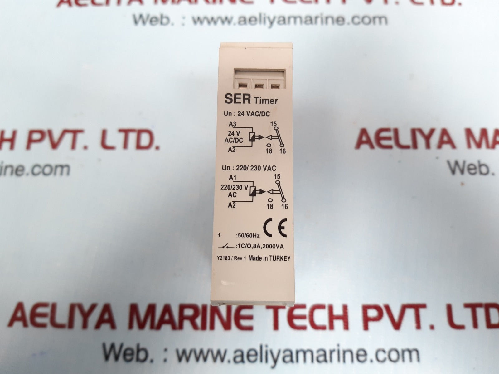 Entes Ser-30 Time Relay 2-30 Sec 50/60Hz – Aeliya Marine Tech