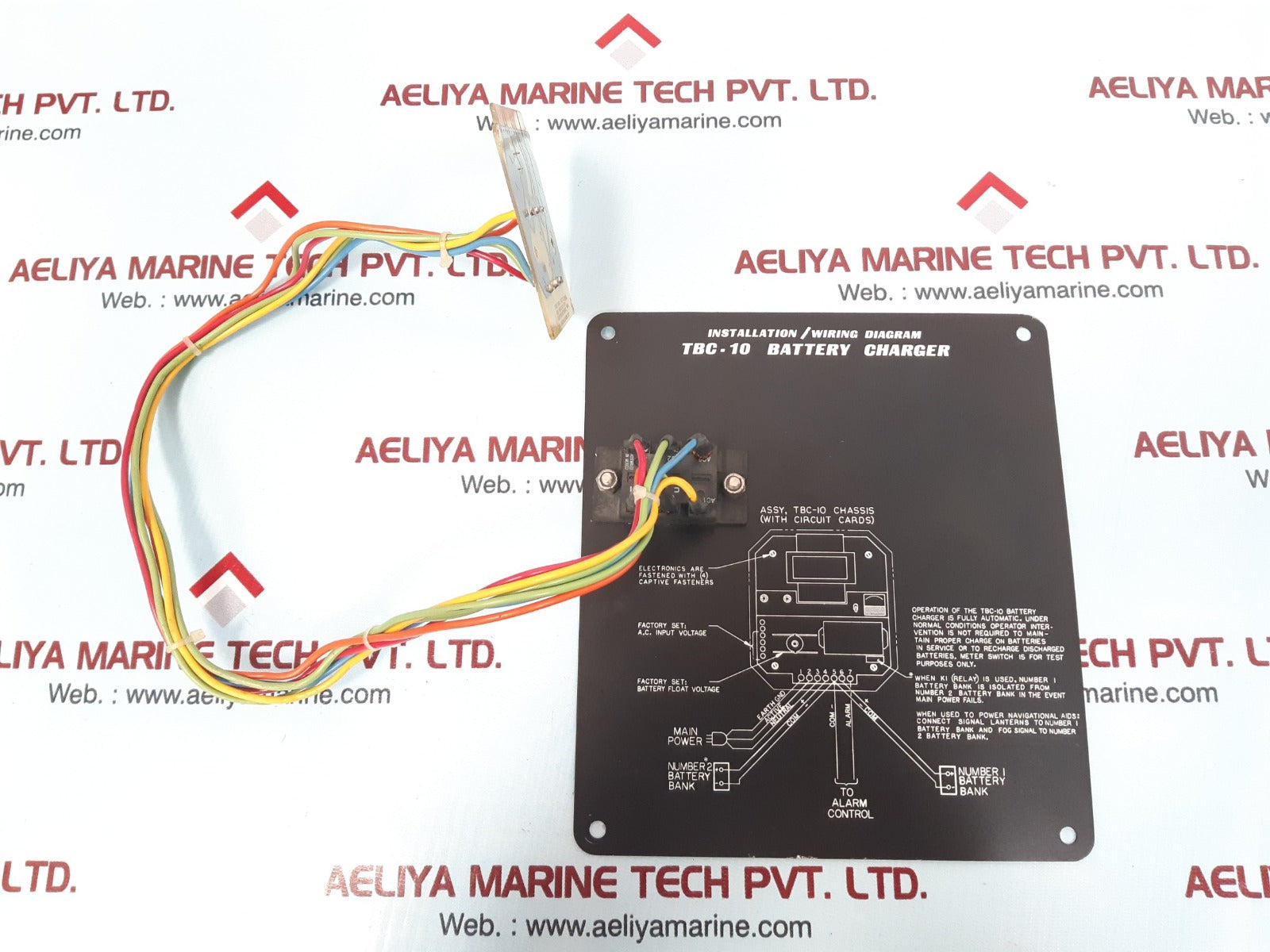 Tideland signal 349.1140 power circuit with tbc.10 battery charger ...