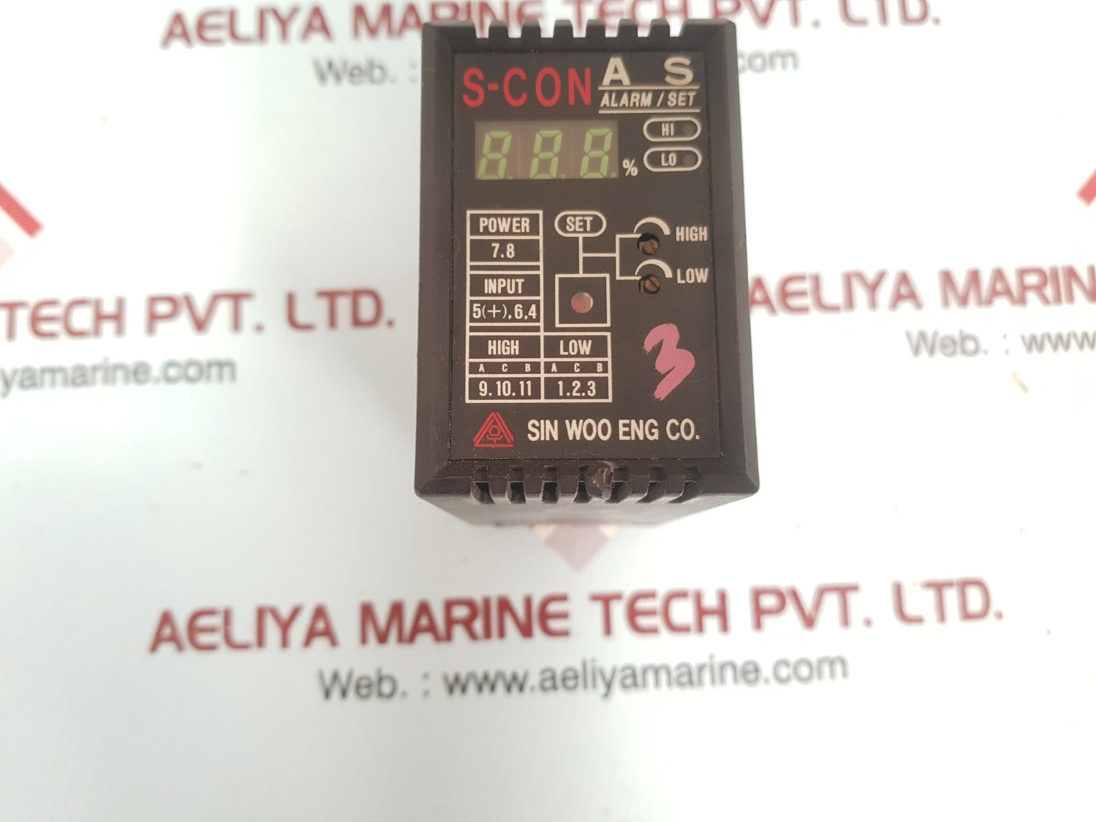 Sin Woo Eng S-con Alarm Setter – Aeliya Marine Tech