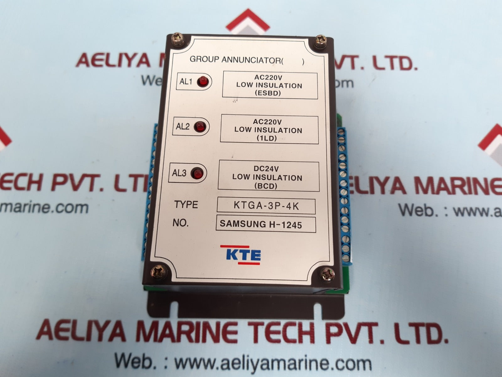 Kte Ktga-3P-4K Group Annunciator Ac220V – Aeliya Marine Tech