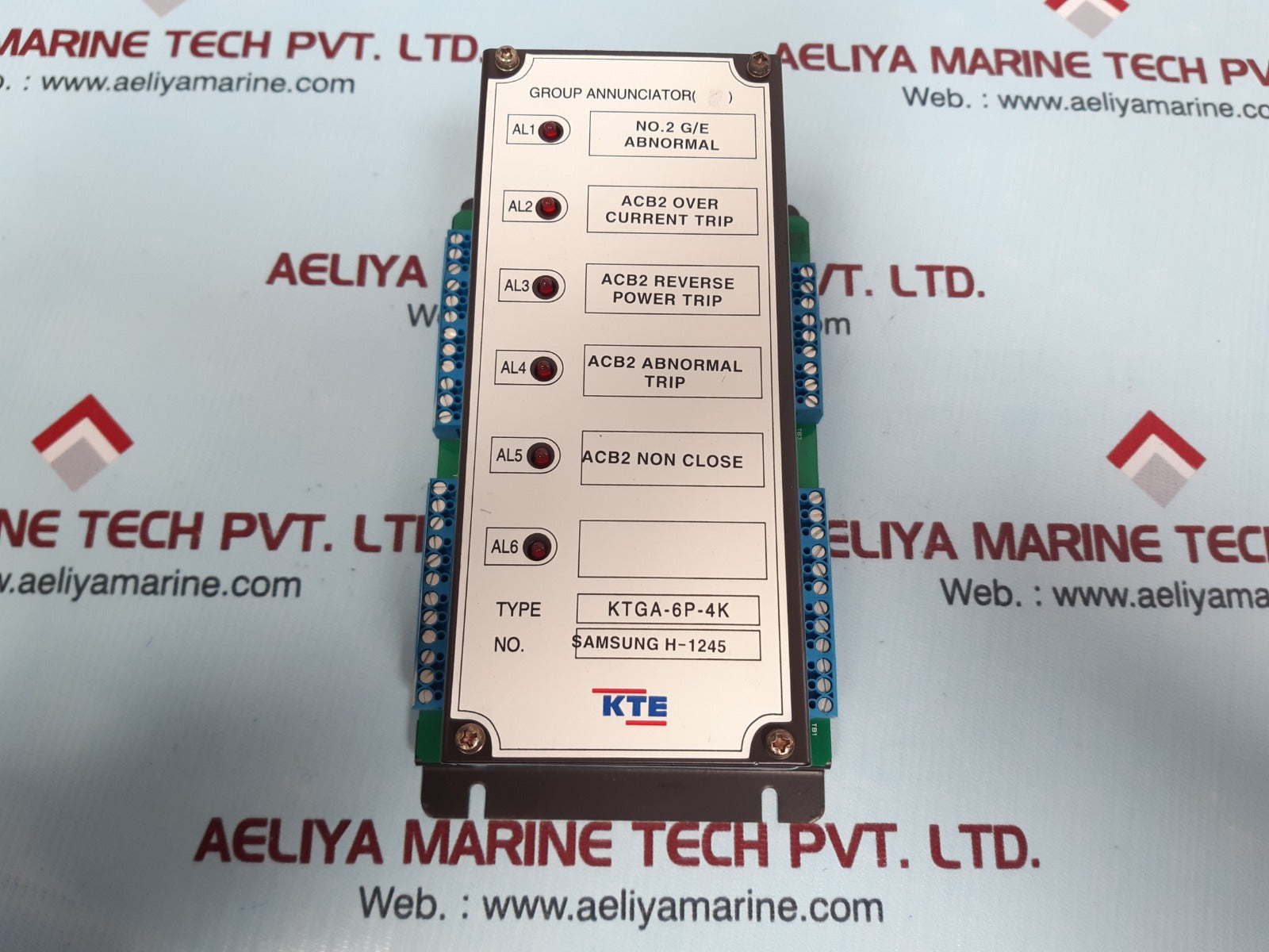 Kte Ktga-6P-4K Group Annunciator – Aeliya Marine Tech®