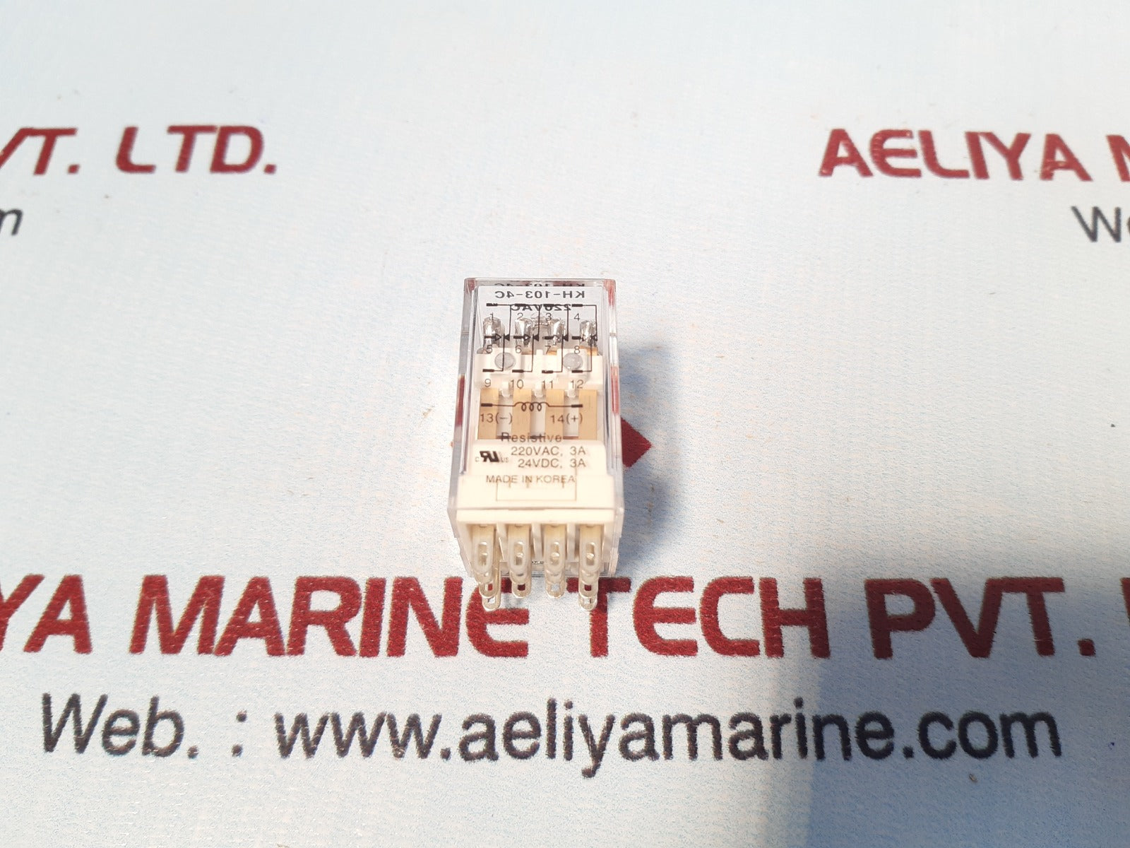 Koino Kh-103-4C Miniature Power Relay Kh0103 220Vac – Aeliya Marine Tech