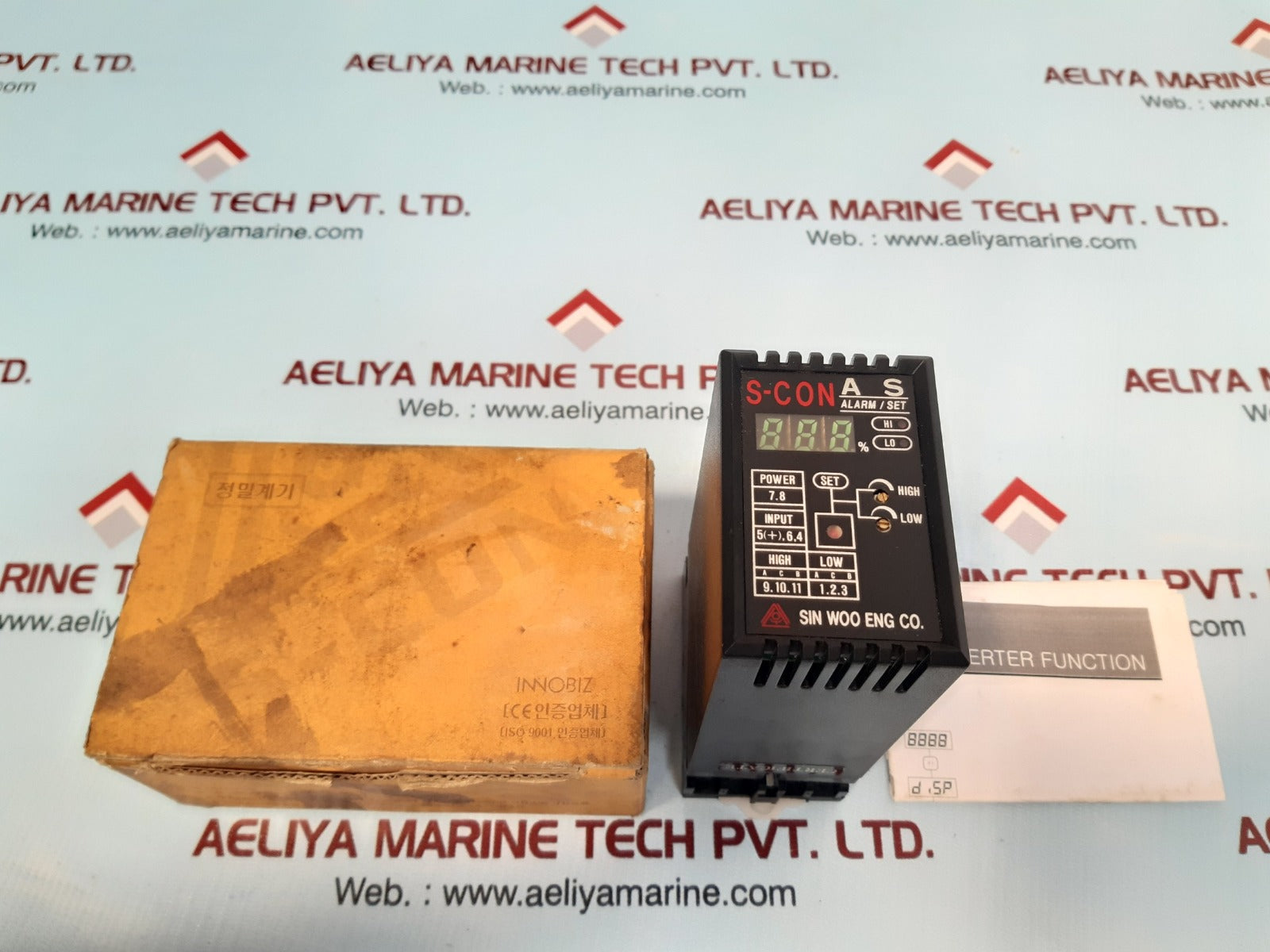 Sin Woo Koino S-con A.S Alarm Setter 0-200'c Ac220V/60Hz – Aeliya ...