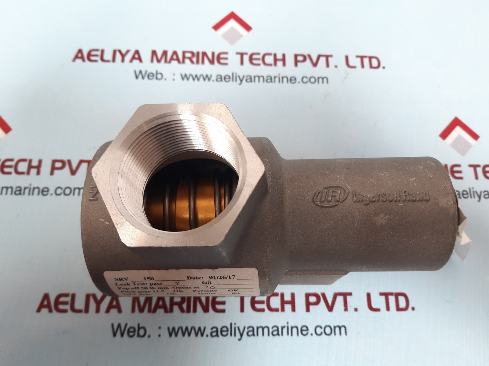 Ingersoll rand srv150 air starter relay valve – Aeliya Marine Tech
