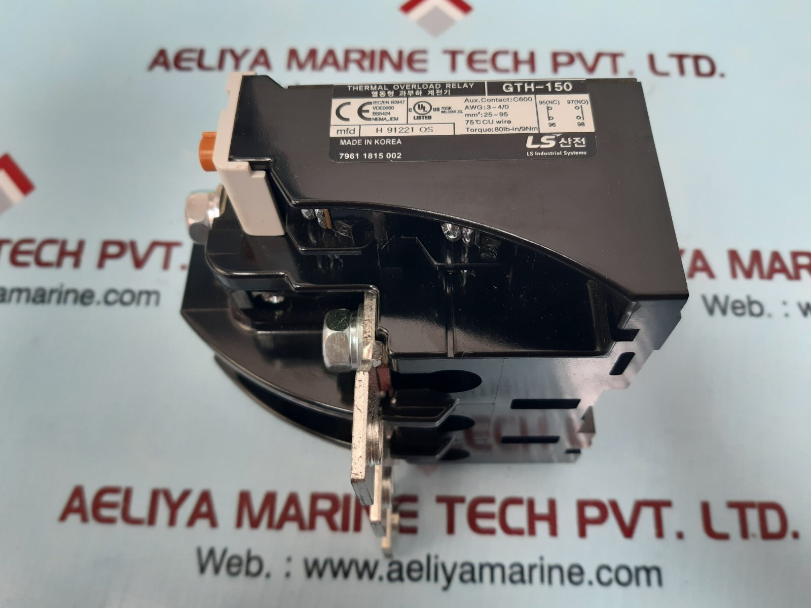 Ls gth-150 thermal overload relay – Aeliya Marine Tech®