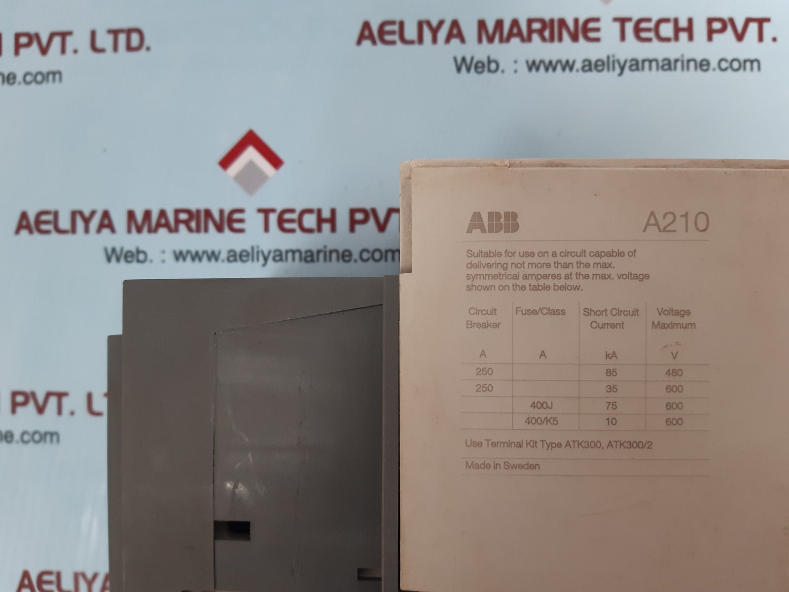 Abb a210-30 power contactor New – Aeliya Marine Tech®