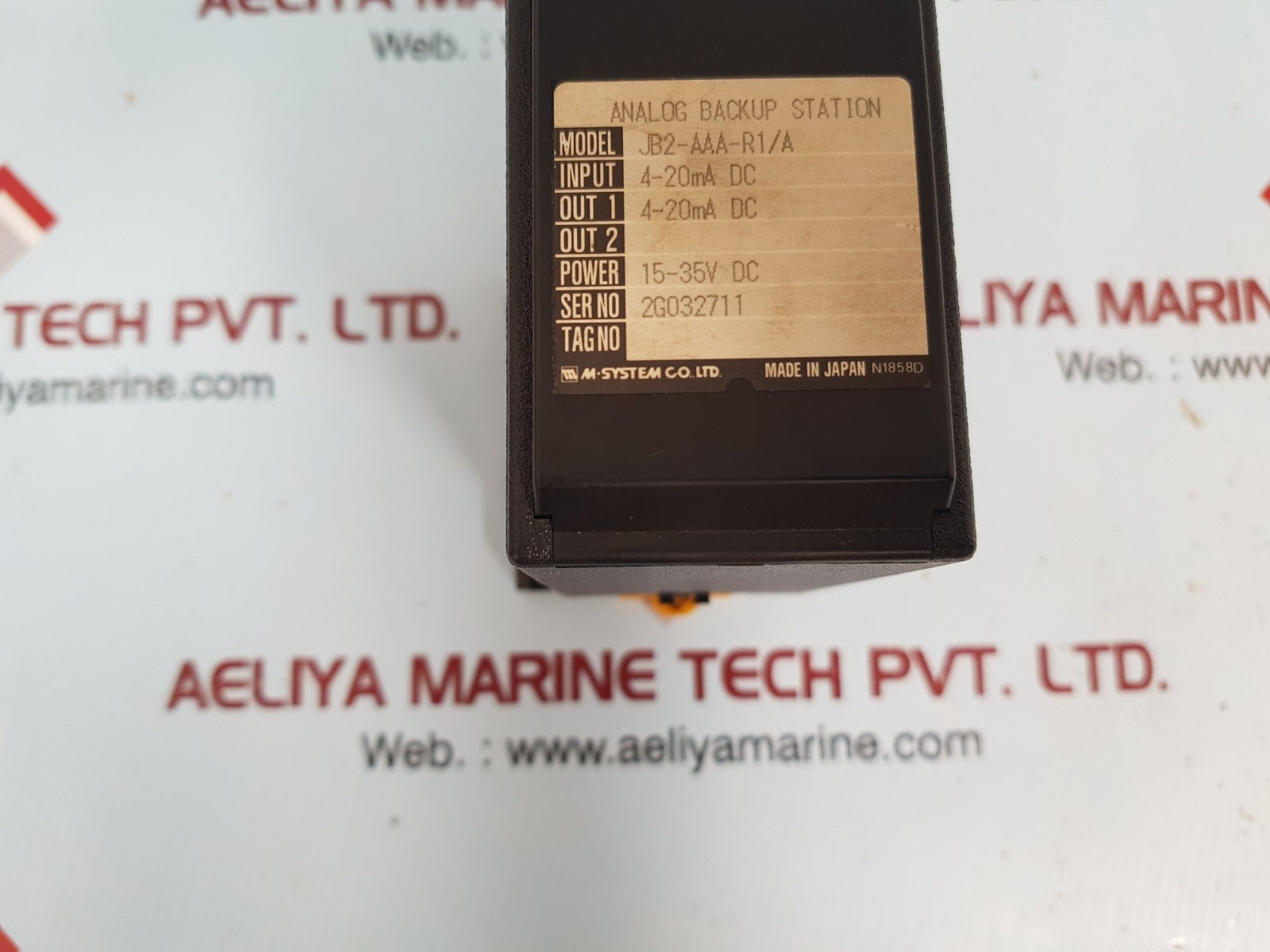 M-system jb2-aaa-r1/a analog backup station – Aeliya Marine Tech