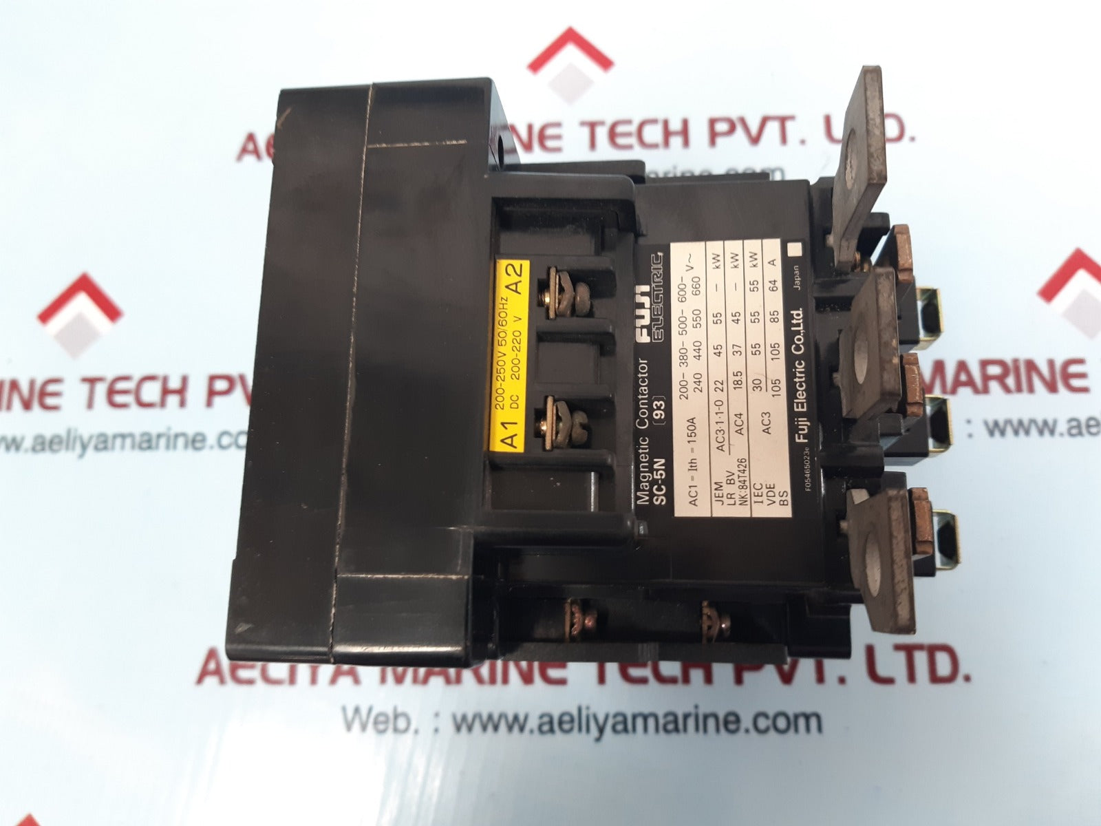 Fuji electric sc-5n [93] magnetic contactor weith sc-5n.6n coil ...