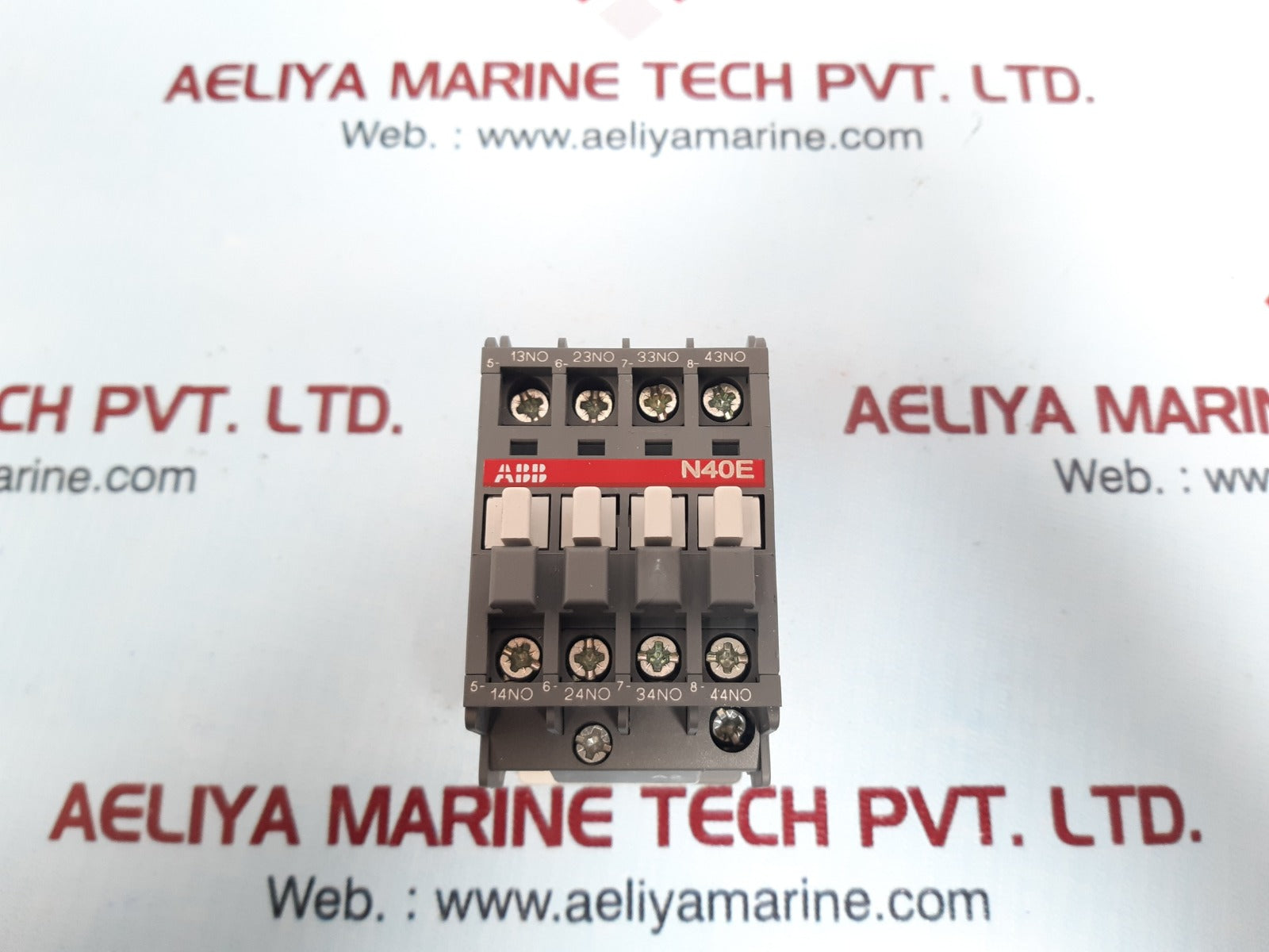 Abb n40e 1sbh141001r8040 contactor relay 220-230v50hz/230-240v60hz ...