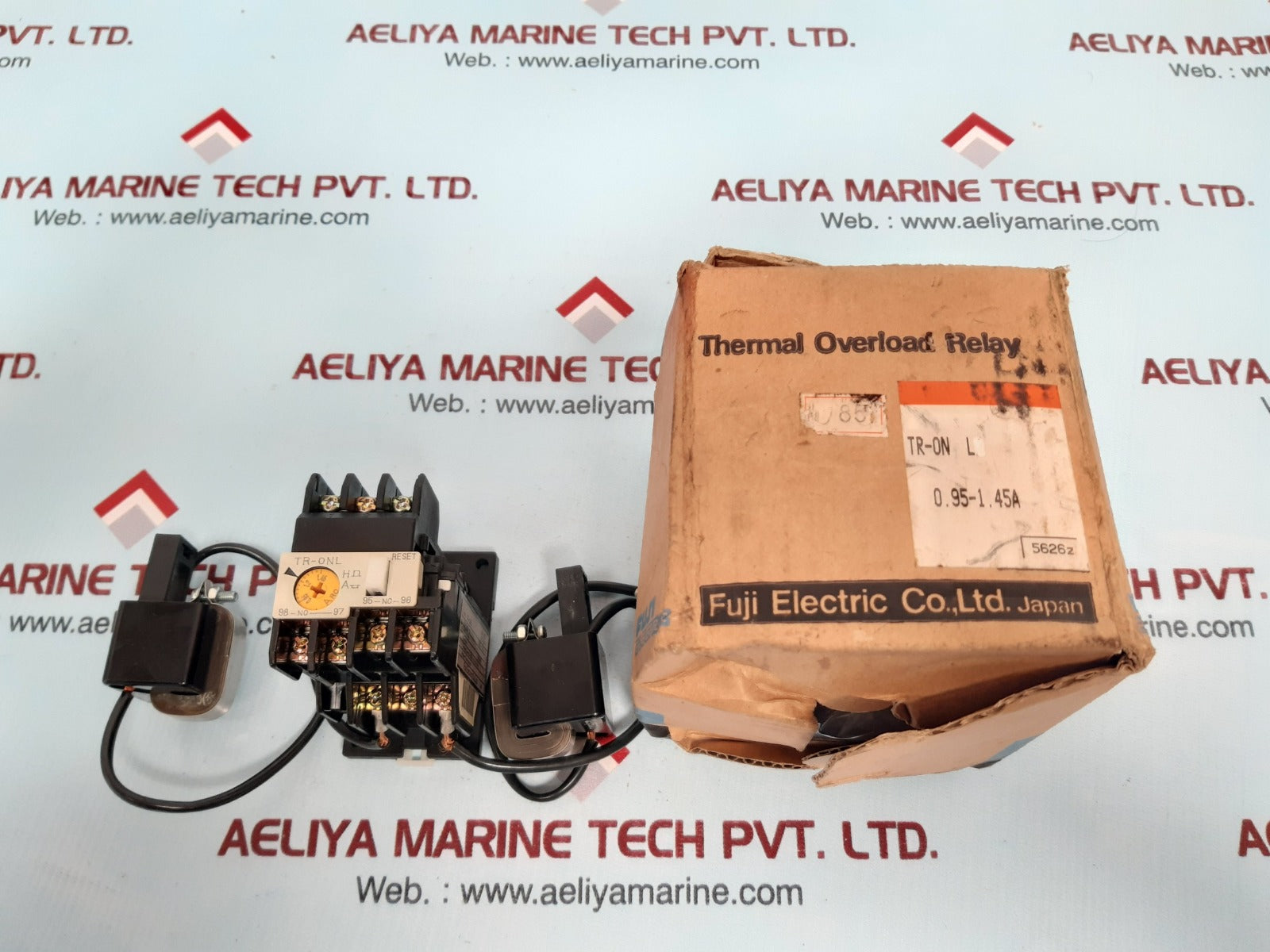 Fuji electric tr-0nl thermal overload relay setting range 0.95-1.45a ...