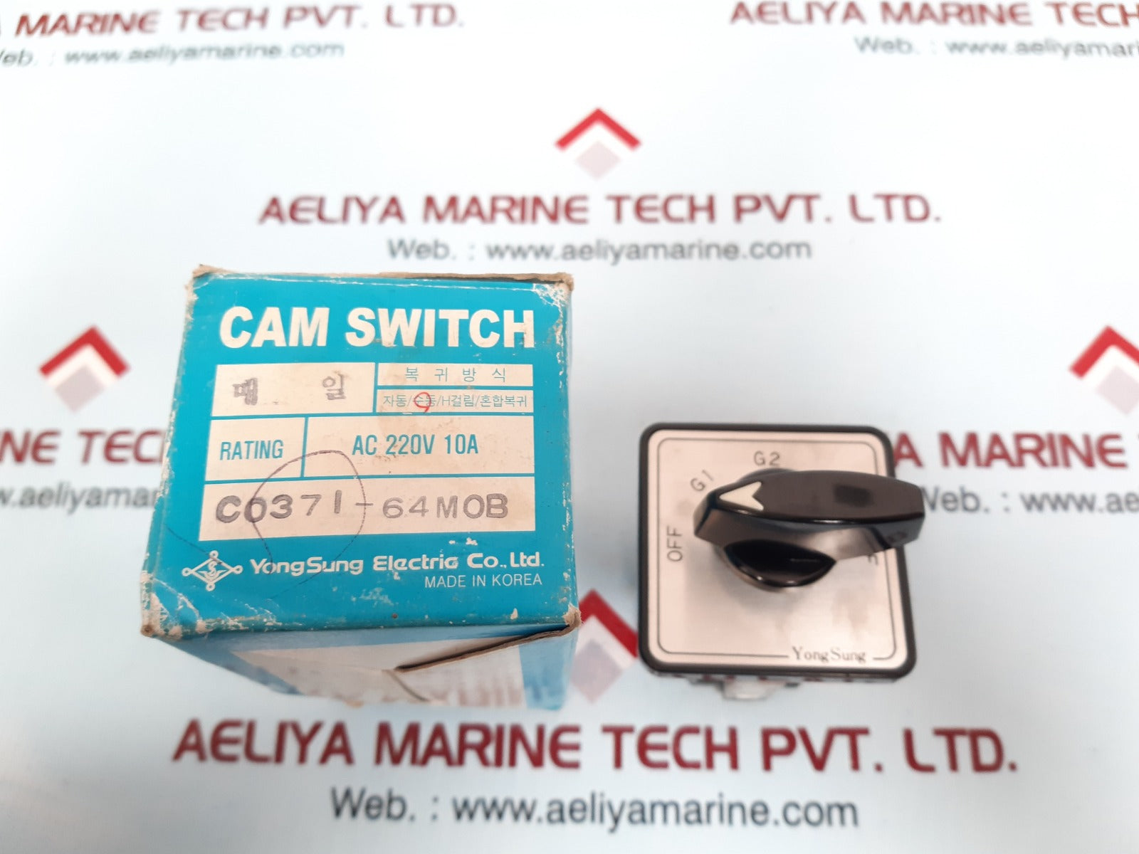 yongsung c0371-64 mob cam switch ac220v 10a – Aeliya Marine Tech®