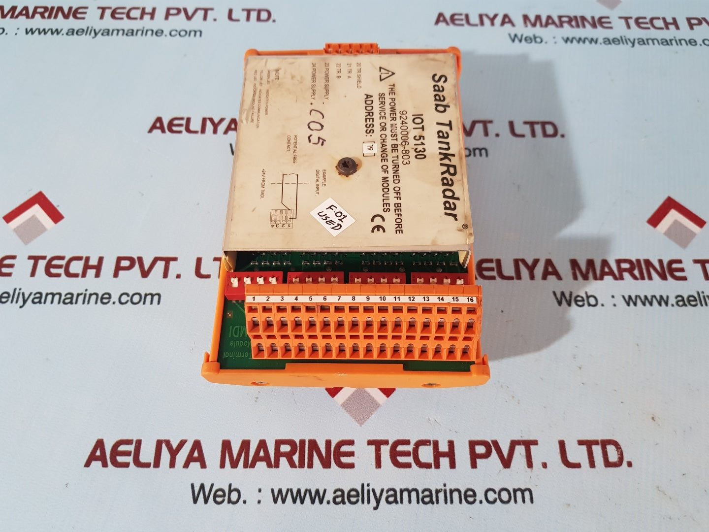 Saab tankradar iot 5130 terminal module 9240006-803 – Aeliya Marine Tech