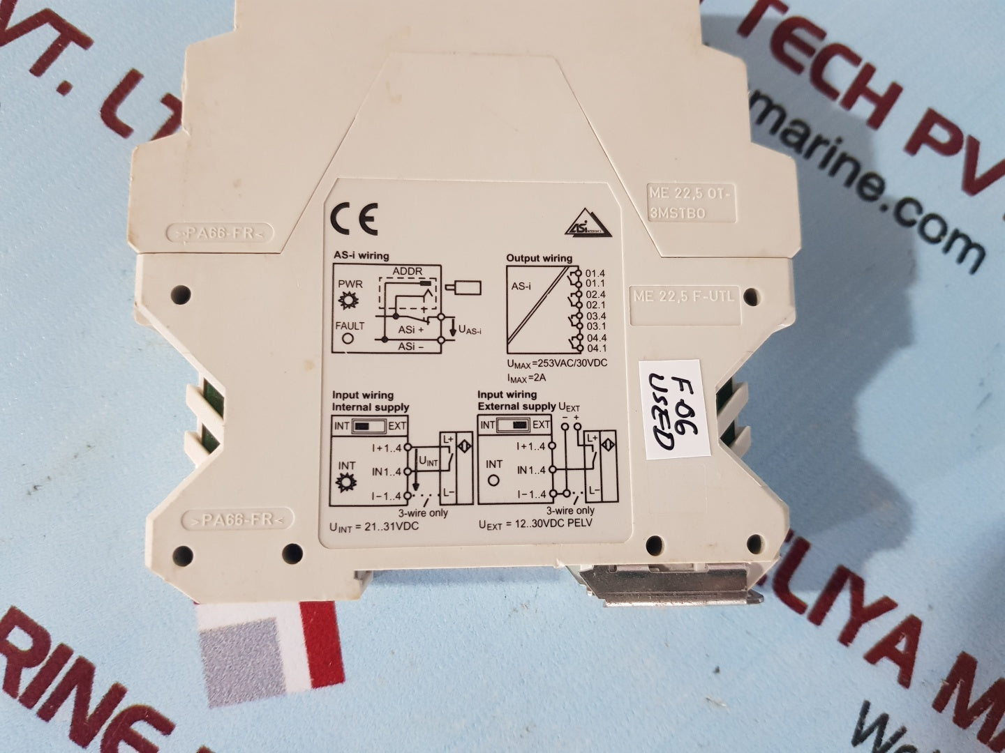 Krones 0-901-34-448-6 Safety Relay 253Vac/30Vdc – Aeliya Marine Tech