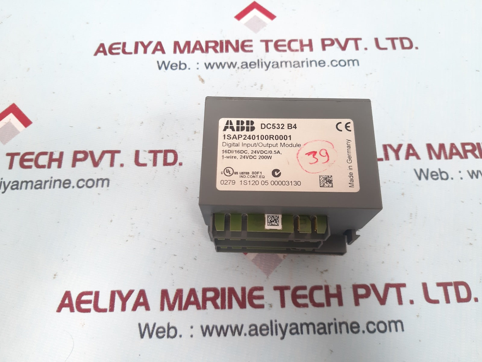 Abb Dc532 B4 Digital Input/Output Module Up 24Vdc 200W – Aeliya Marine ...