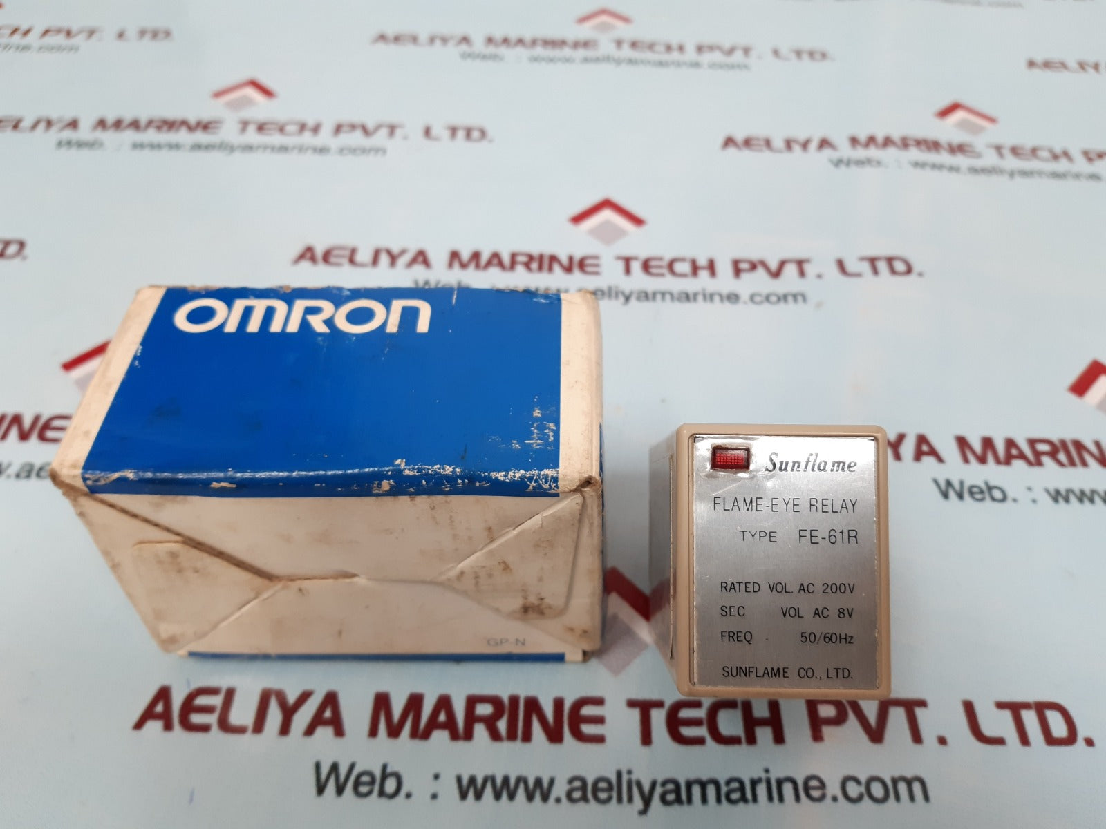 Sunflame fe-61r flame-eye relay ac220v 50/60hz – Aeliya Marine Tech