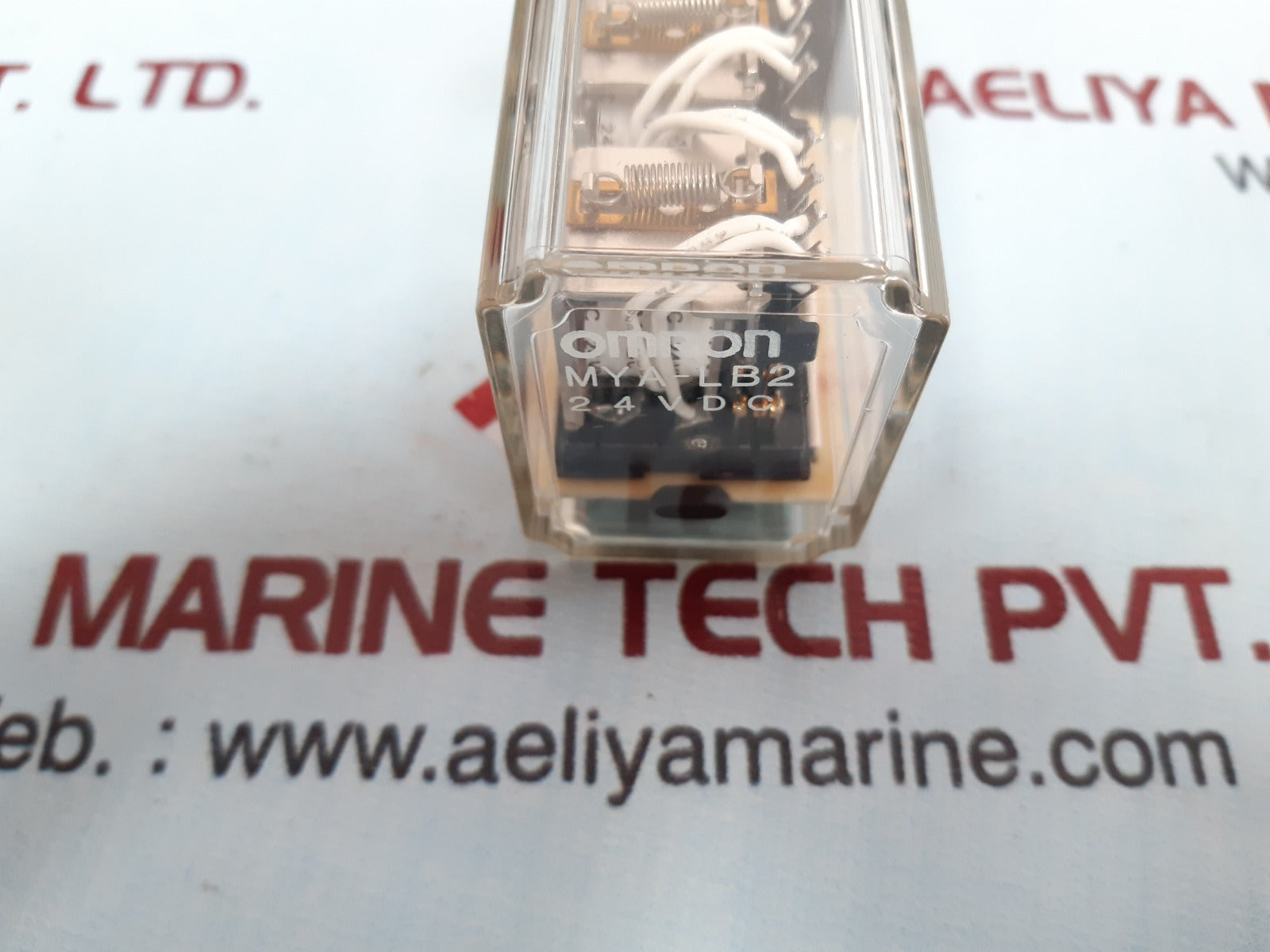 Omron mya-lb2 relay 24 vdc – Aeliya Marine Tech