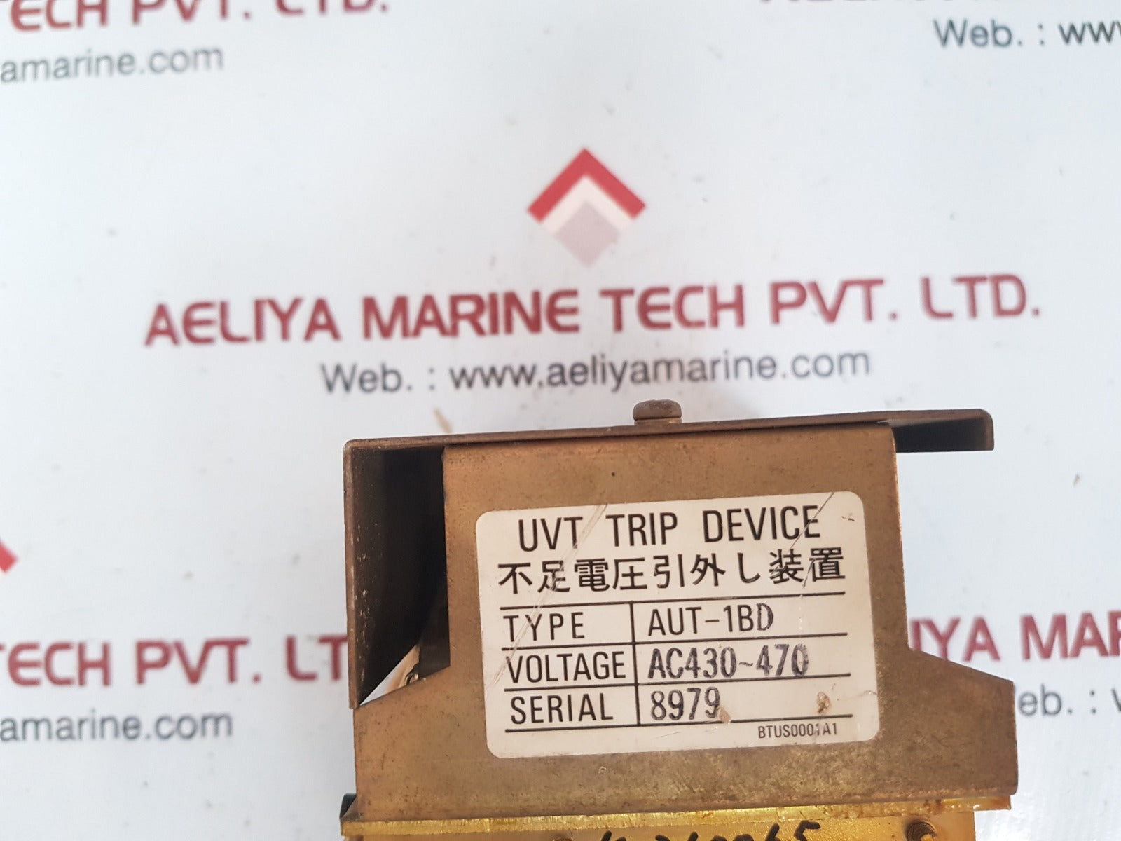 Terasaki aut-1bd uvt trip device – Aeliya Marine Tech