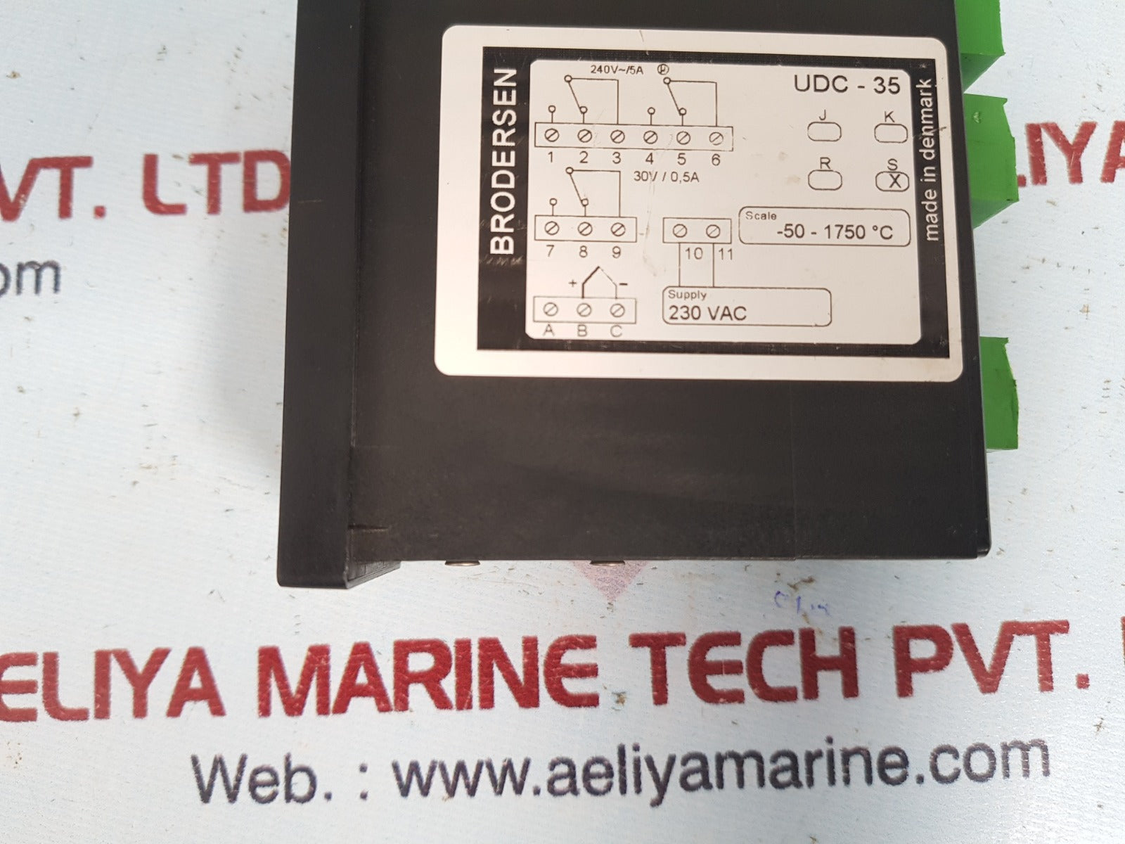 Brodersen udc-35 digital panel controller – Aeliya Marine Tech