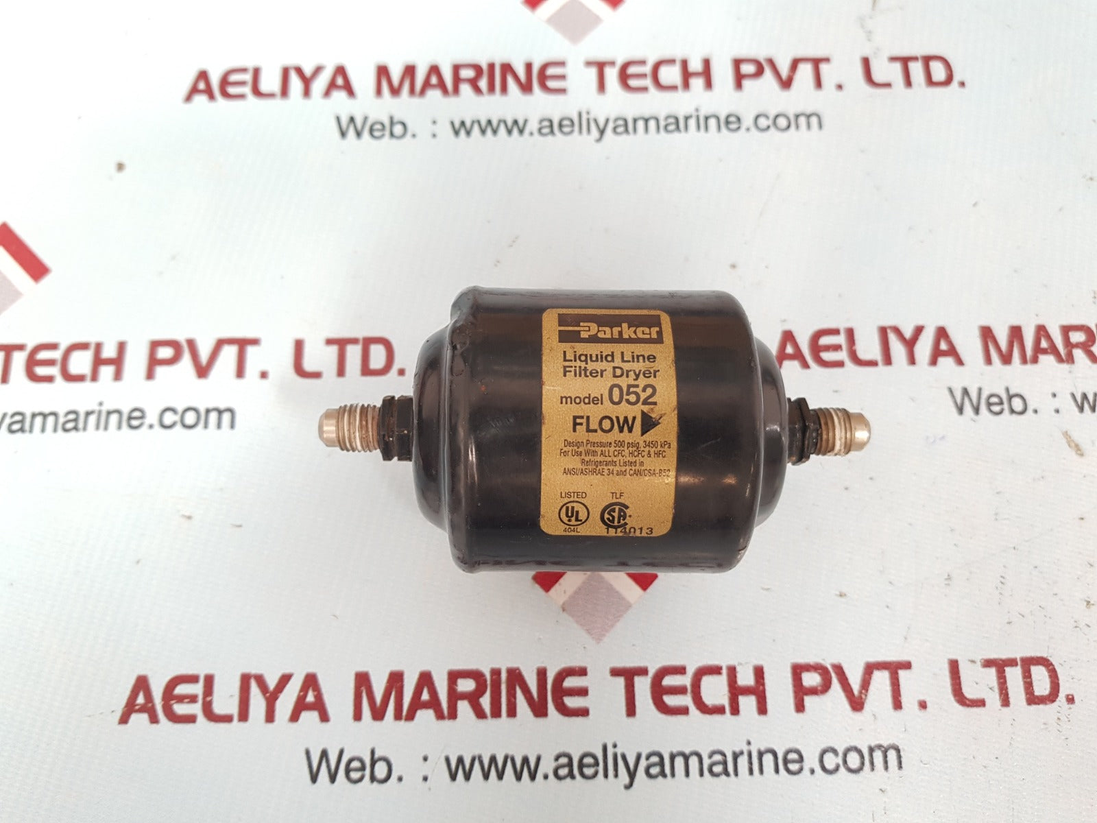 Parker 052 liquid line filter dryer – Aeliya Marine Tech