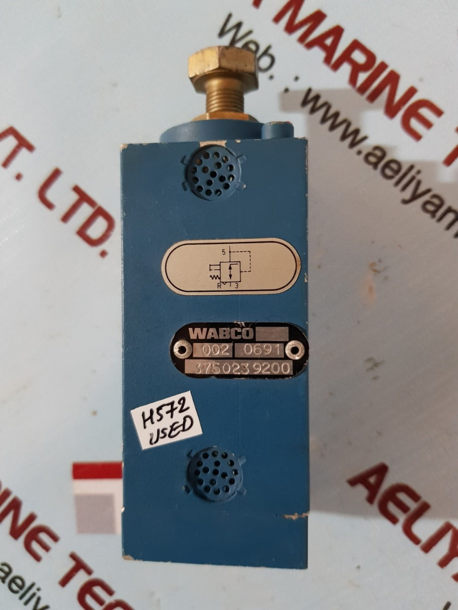 Wabco 3750239200 pressure reducing valve – Aeliya Marine Tech