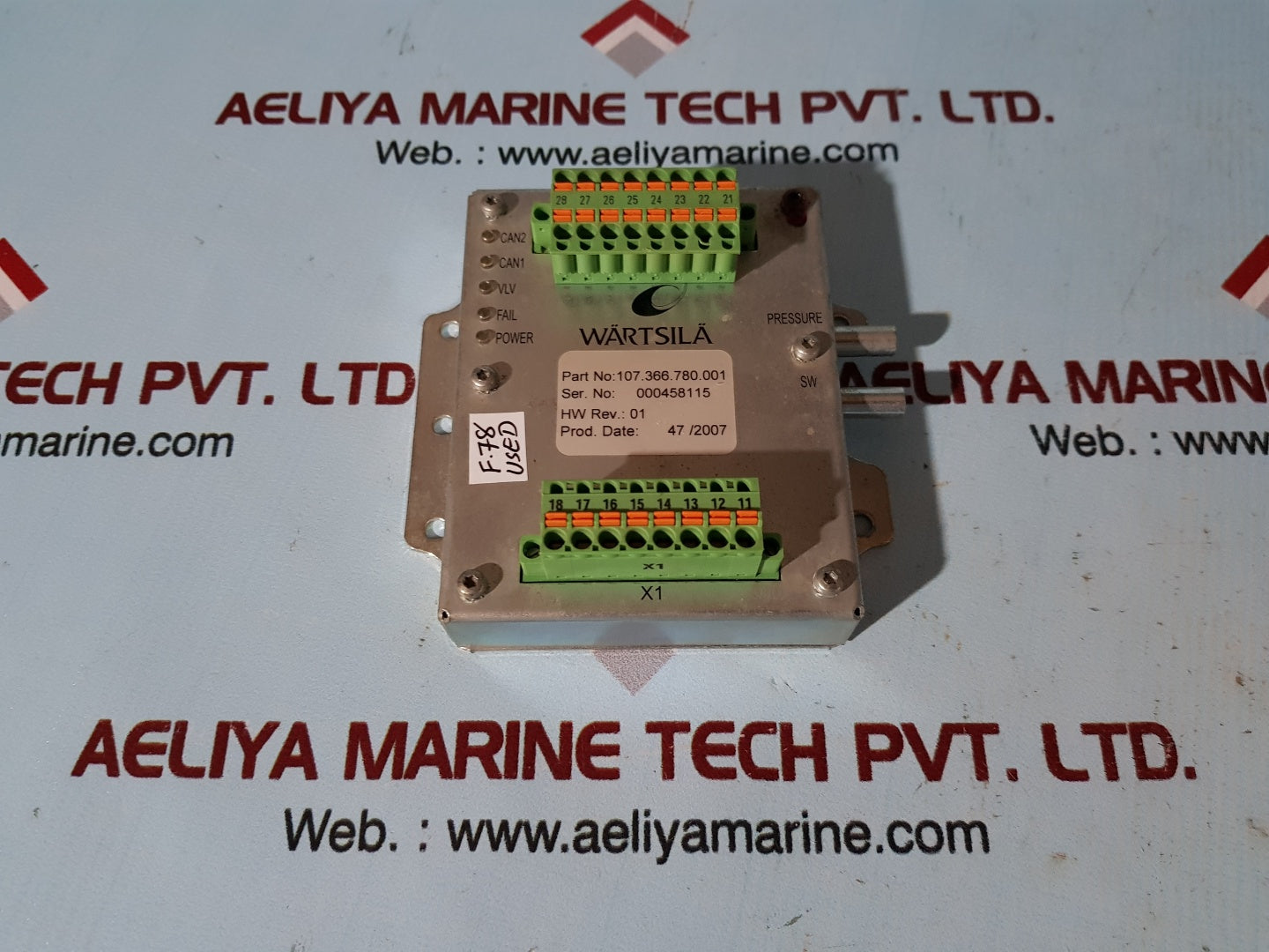 Wartsila 107.366.780.001 module – Aeliya Marine Tech