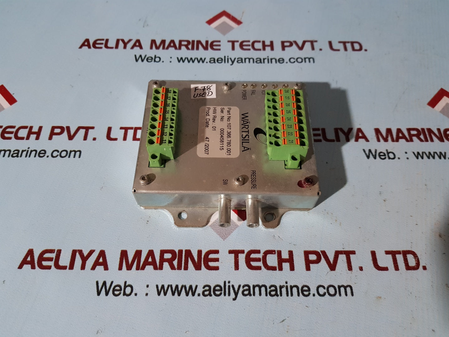 Wartsila 107.366.780.001 module – Aeliya Marine Tech