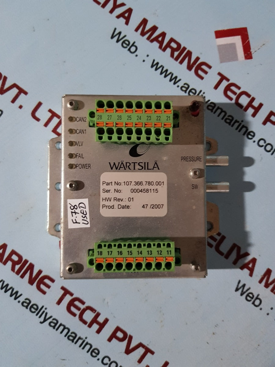 Wartsila 107.366.780.001 module – Aeliya Marine Tech