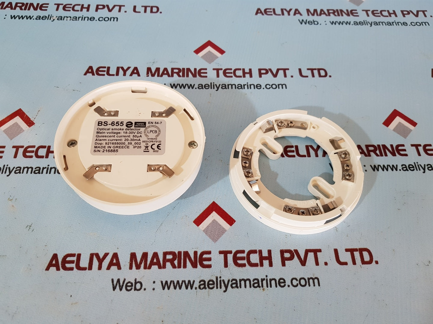 Olympia electronics bs-655 optical smoke detector – Aeliya Marine Tech®