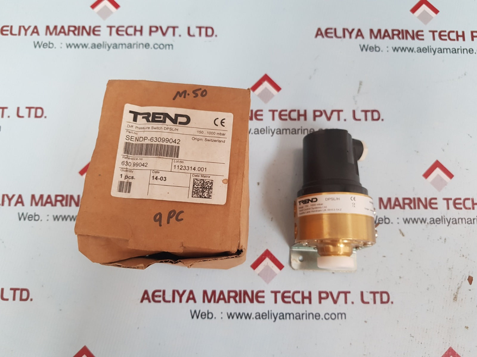 Trend dpsl/h differential pressure switch 63099042 – Aeliya Marine Tech