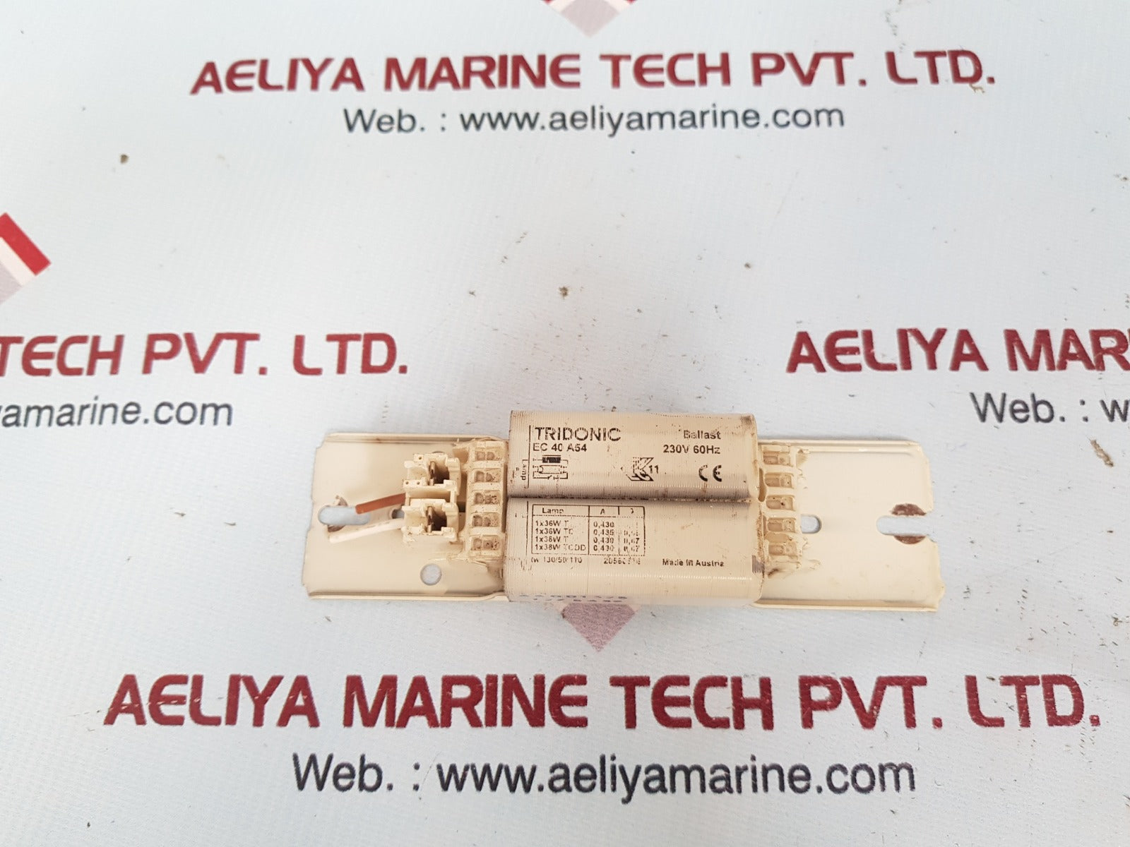 Tridonic ec 40 a54 magnetic chokes 230v 60hz – Aeliya Marine Tech