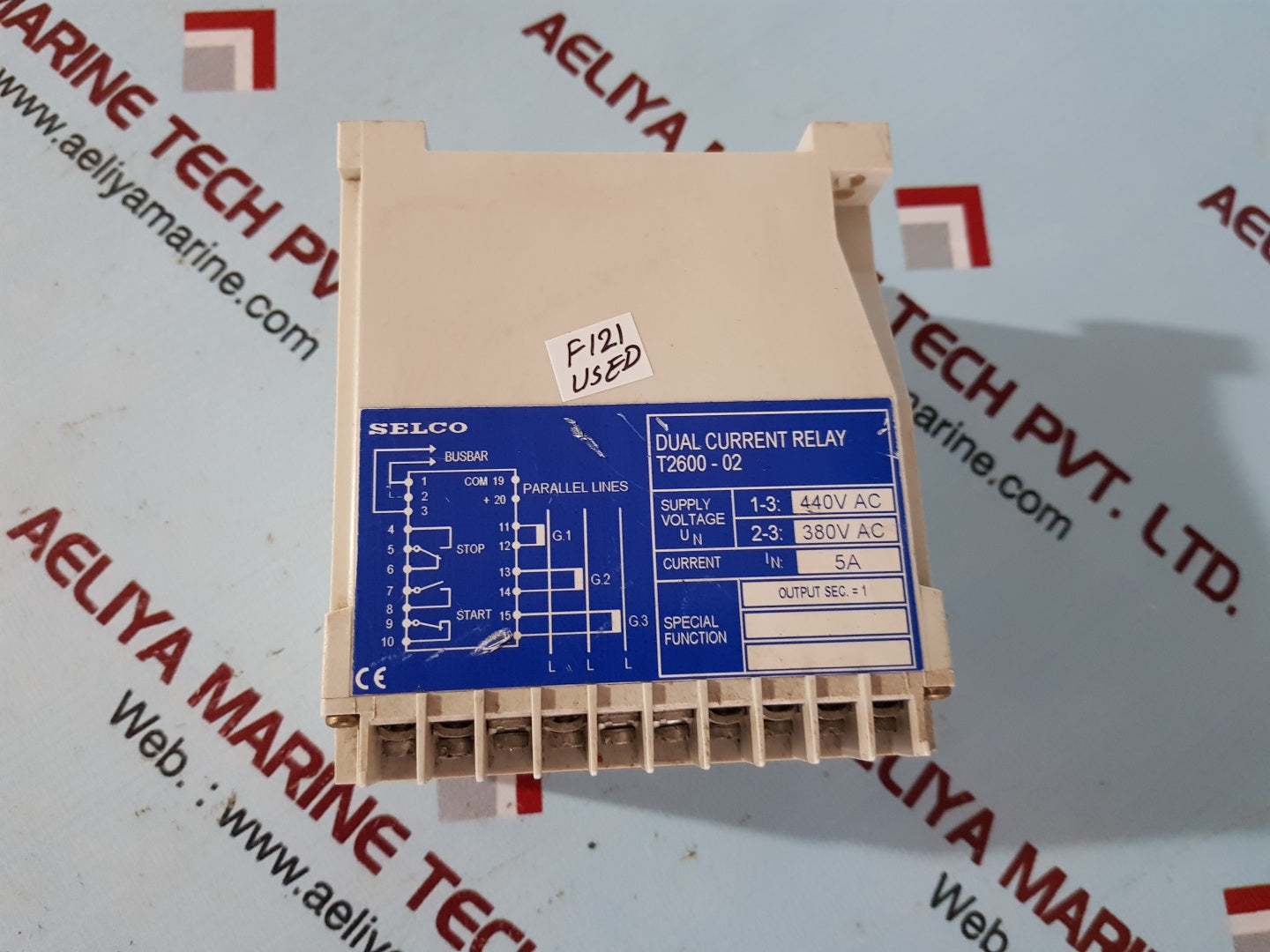 Selco t2600 dual current relay t2600-02 – Aeliya Marine Tech