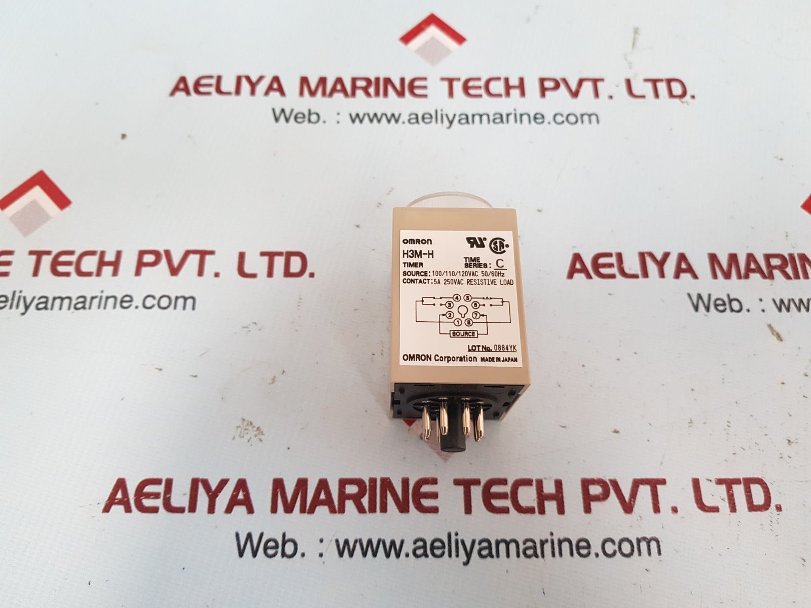 Omron h3m-h timer 100/110/120vac 50/60hz – Aeliya Marine Tech