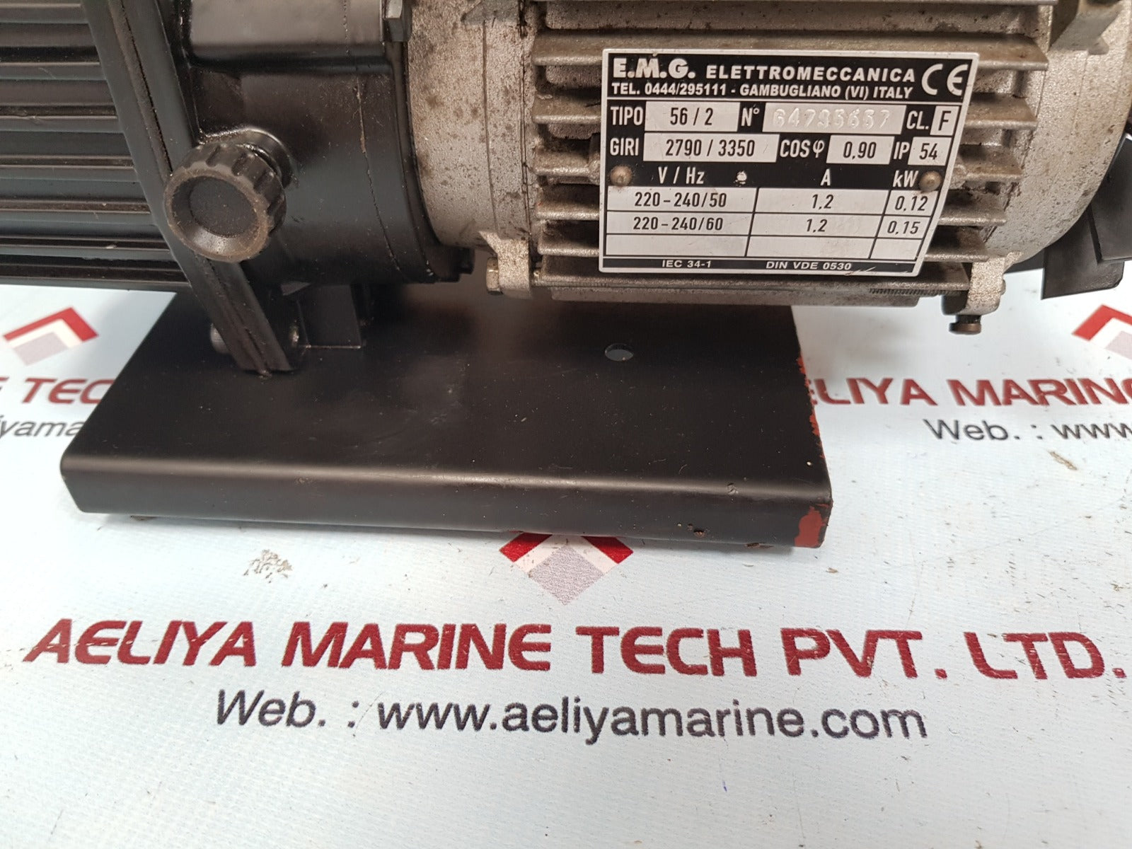 E.M.G Elettromeccanica 56/2 motor – Aeliya Marine Tech