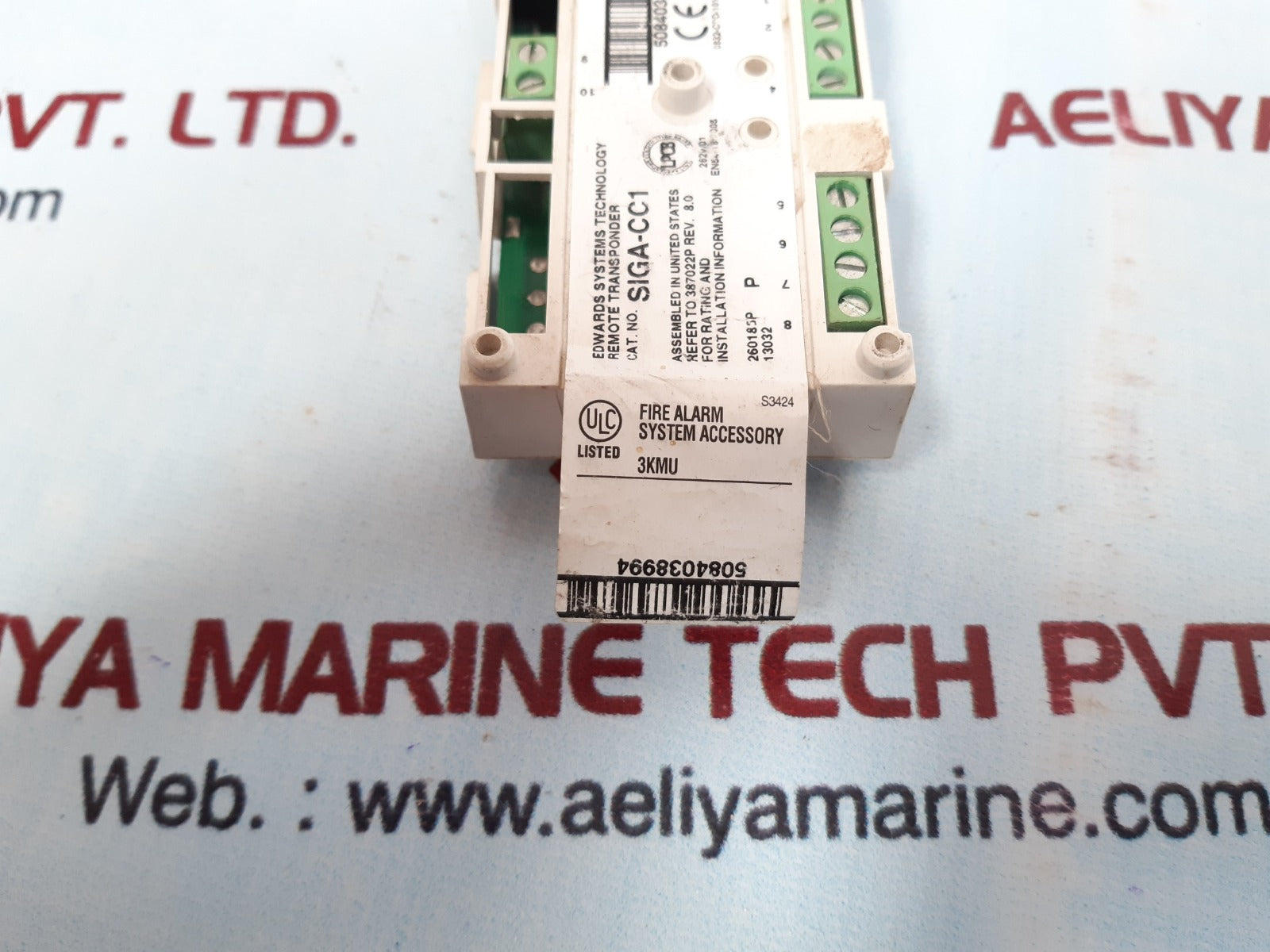 Edwards systems siga-cc1 single input module – Aeliya Marine Tech