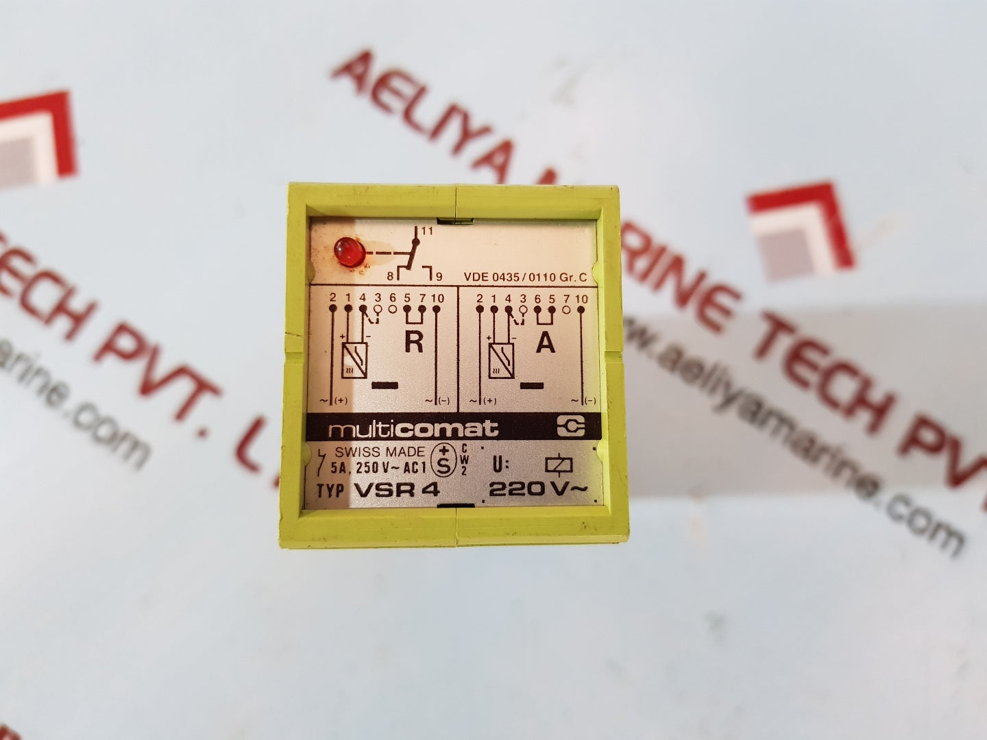 Multicomat vsr 4 time relay 220v – Aeliya Marine Tech