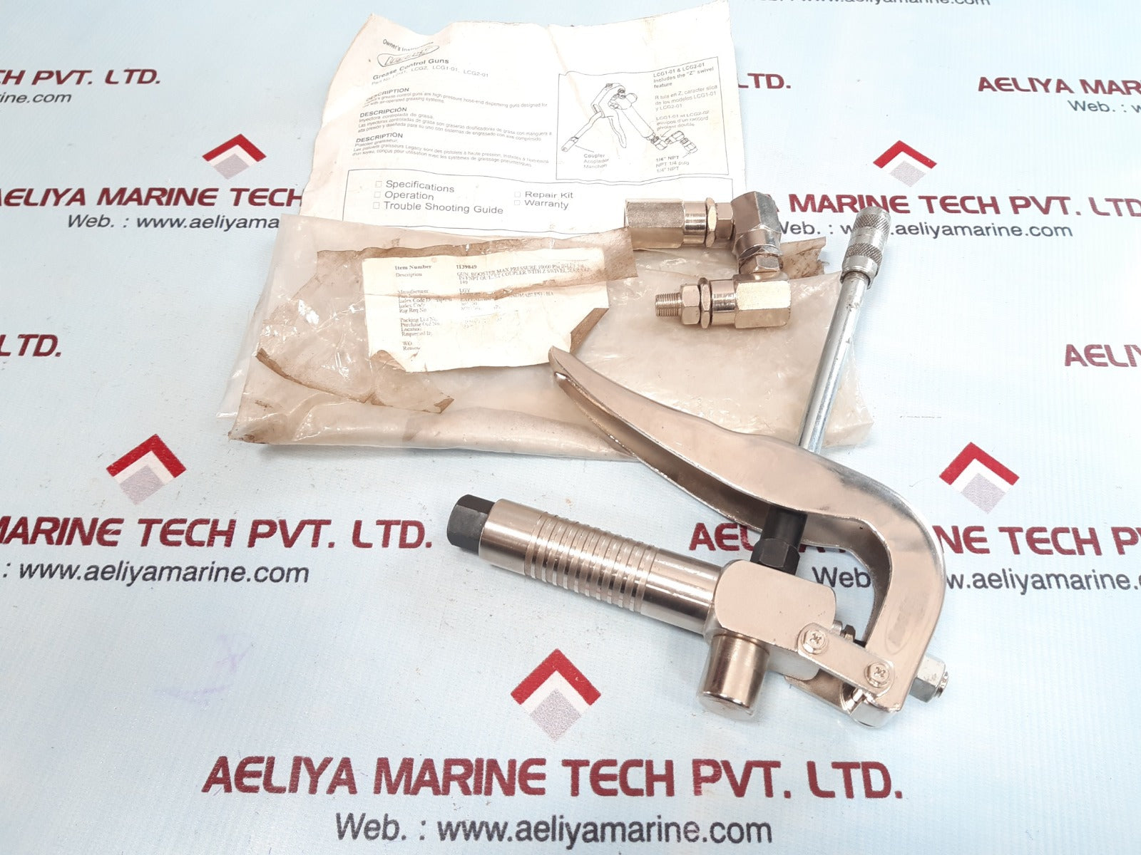 Legacy lcg2 grease control guns – Aeliya Marine Tech®