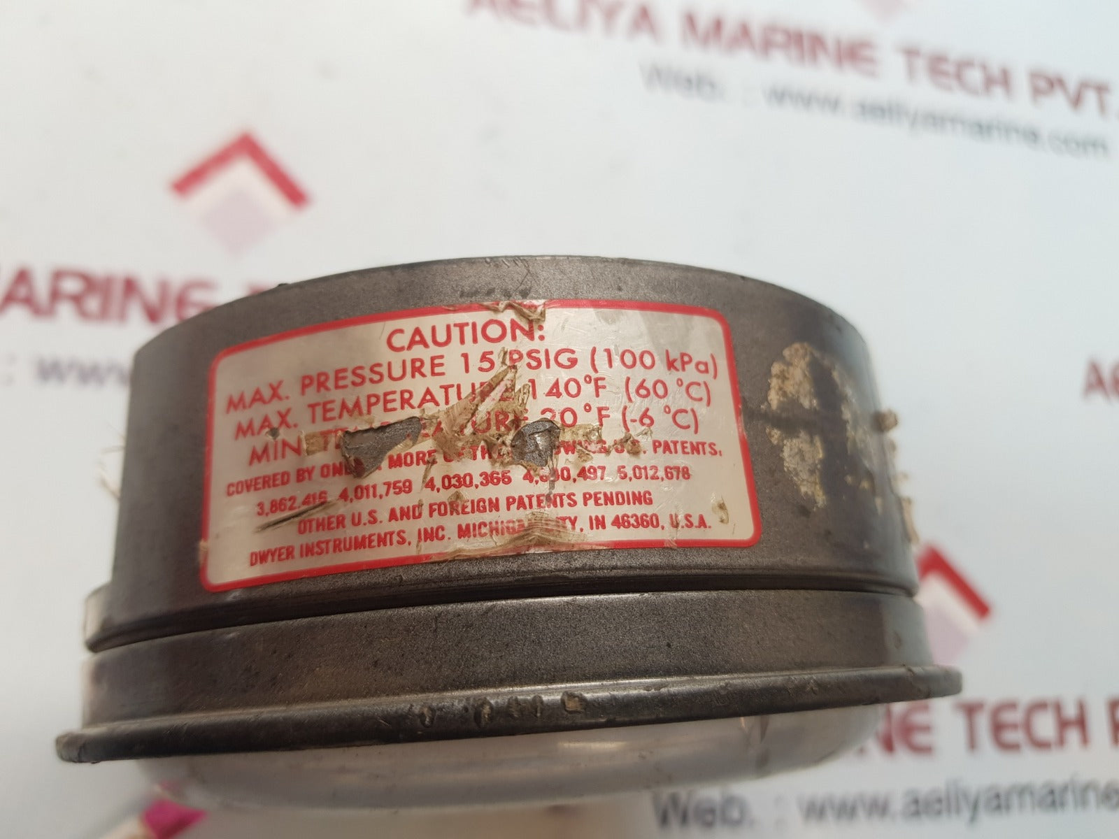 Magnehelic 2000-6mm calibrated differential pressure gauge – Aeliya ...