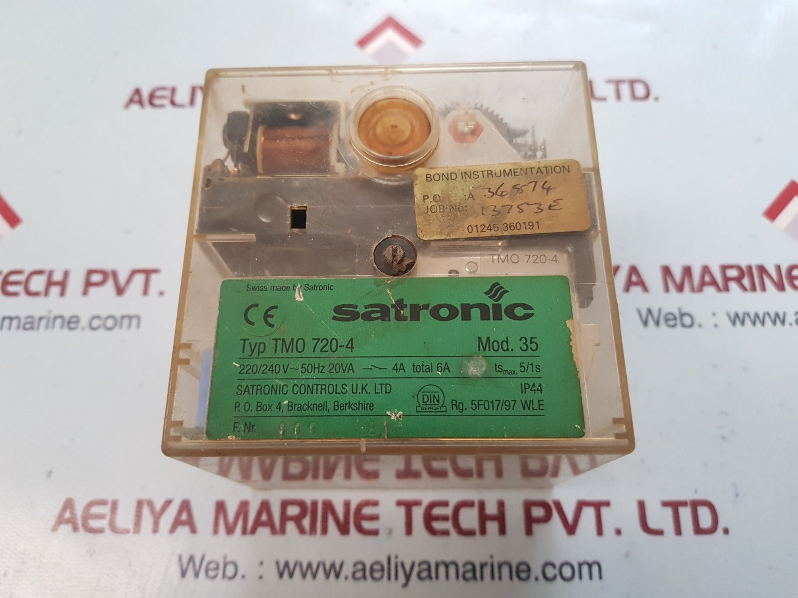 Satronic tmo 720-4 control box – Aeliya Marine Tech