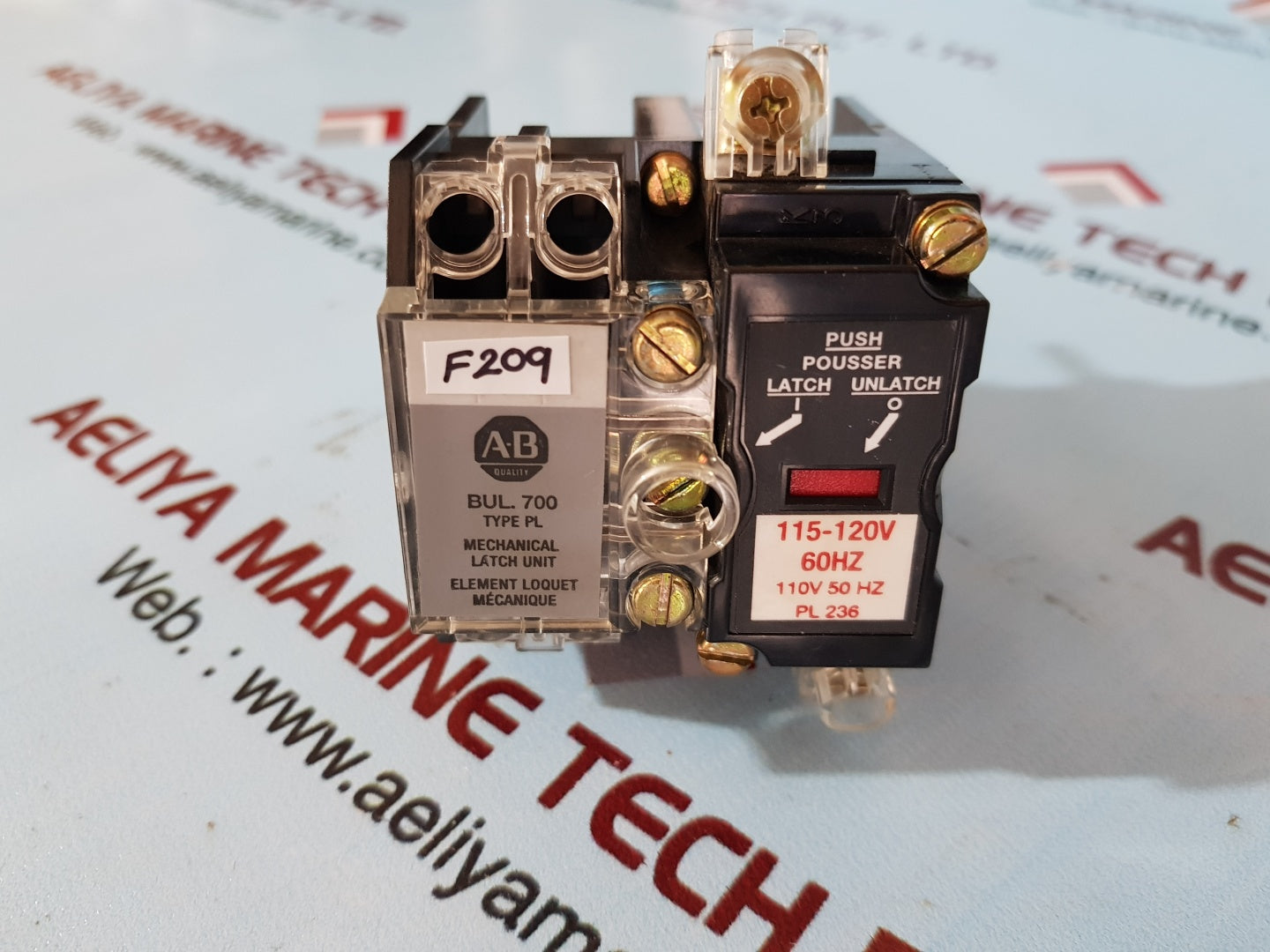 Allen-bradley 700-plla1 Ser.D Mechanical Latch Unit 115-120V – Aeliya ...