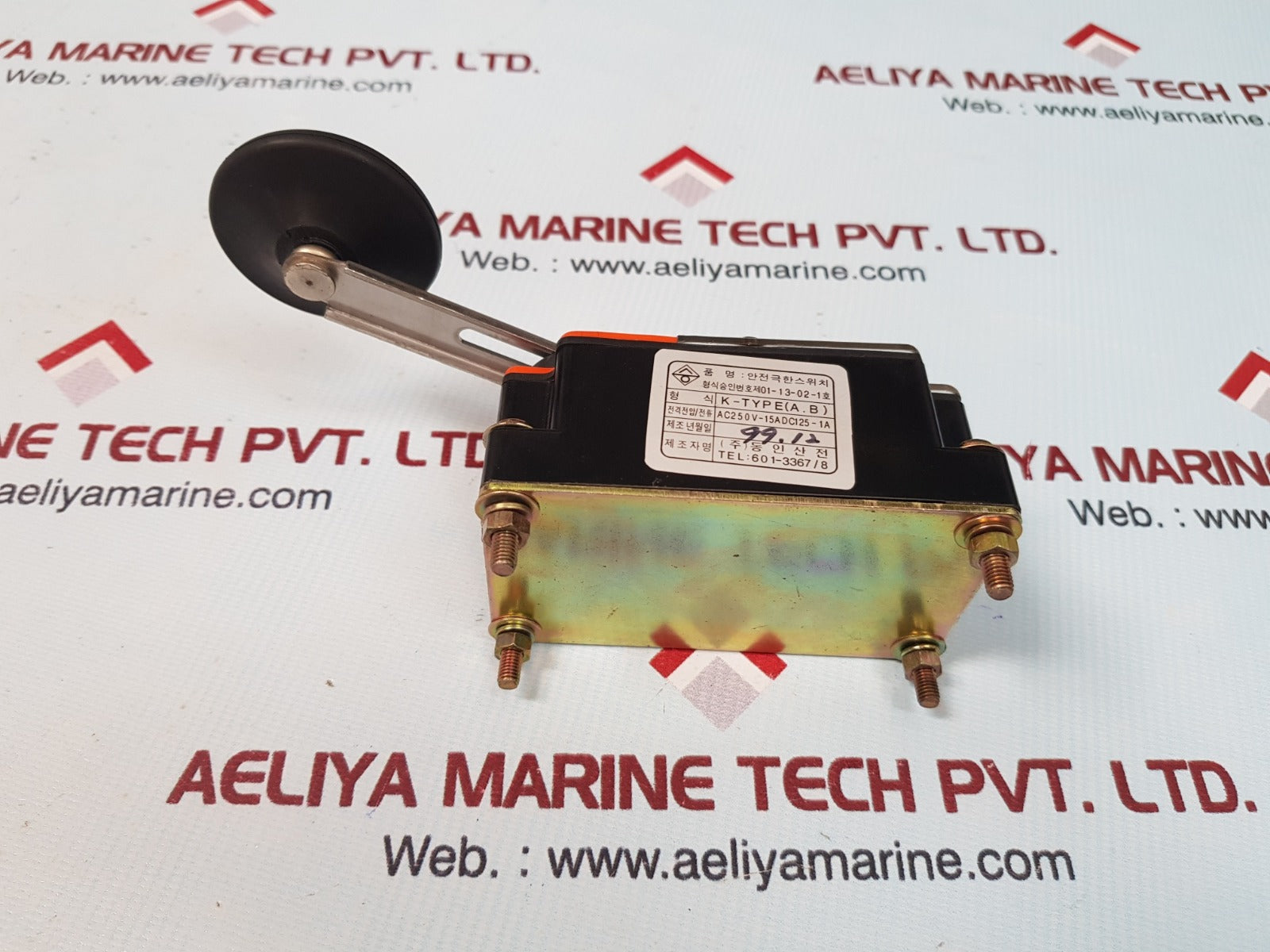 K-type(a.b) limit switch ac250v-15a dc125-1a – Aeliya Marine Tech