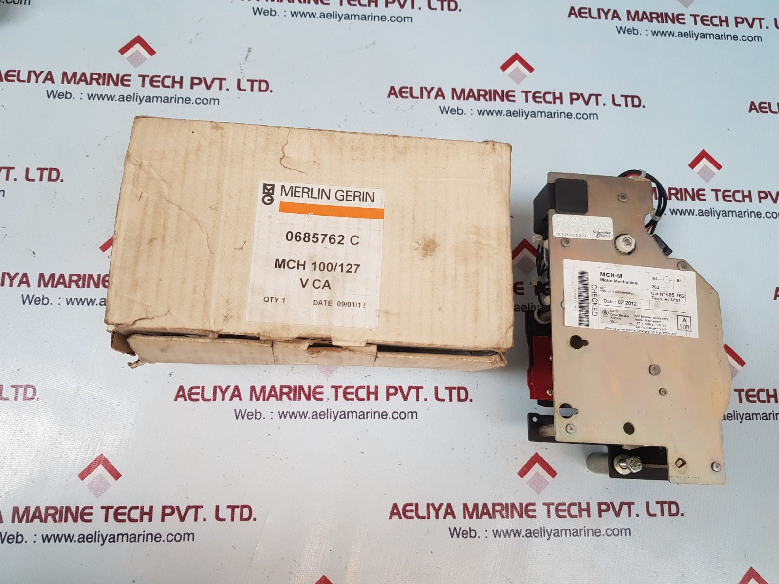 Schneider electric mch-m motor mechanism – Aeliya Marine Tech