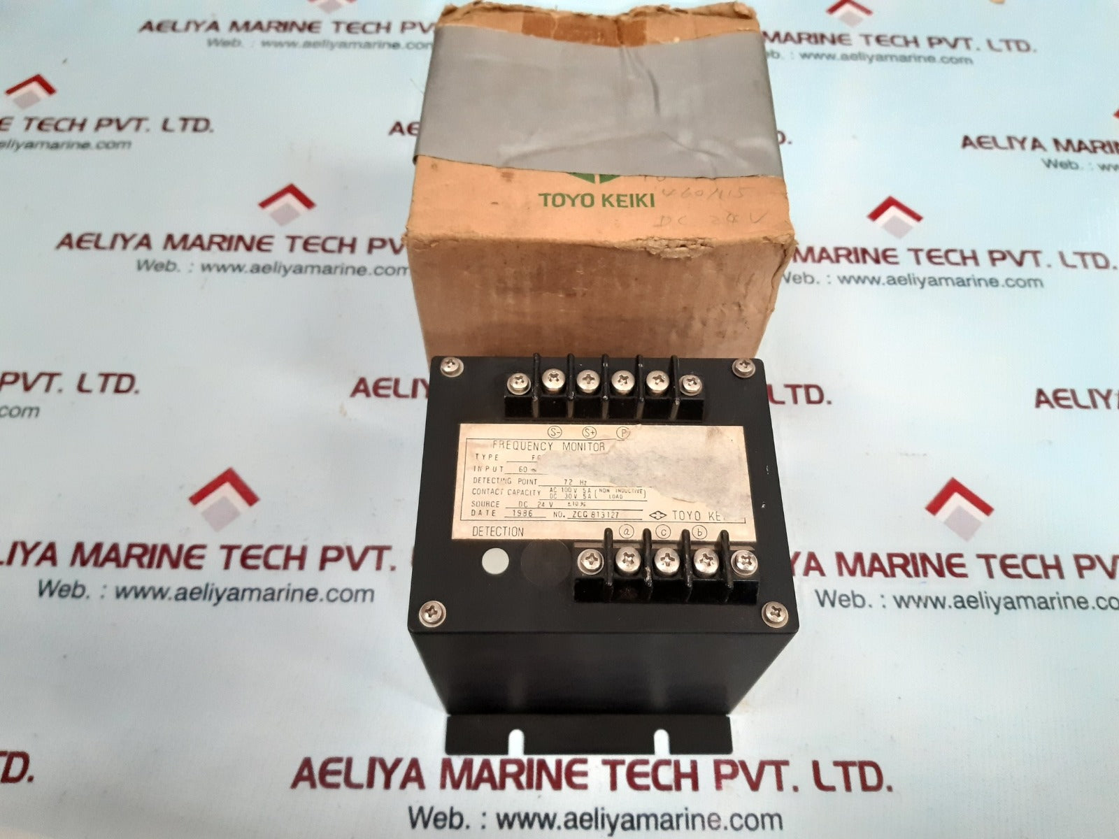 Toyo Keiki Frequency Monitor | 72Hz Detection for Industrial Use ...