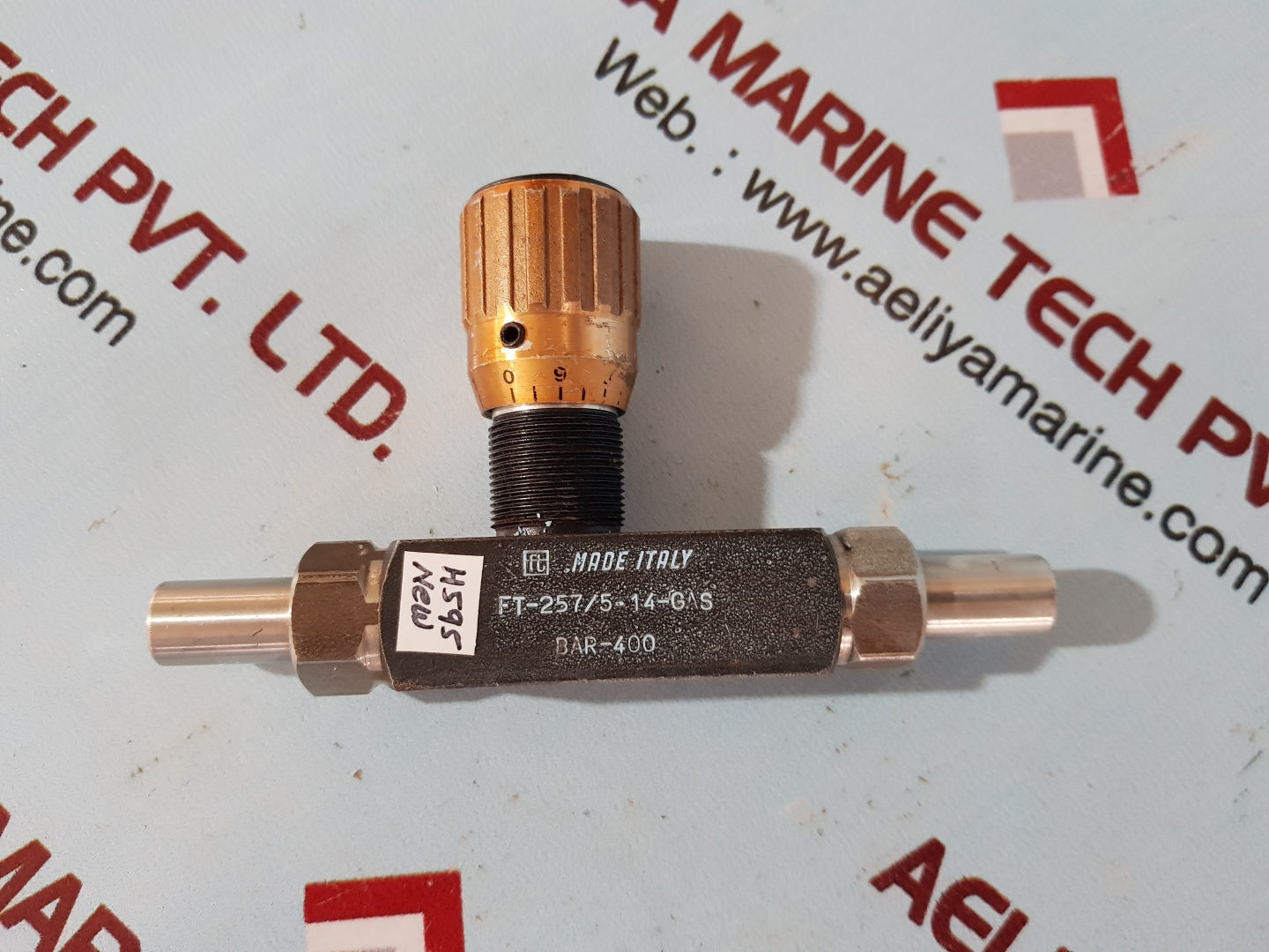 Ft 257/5-14-gas flow control valves – Aeliya Marine Tech®