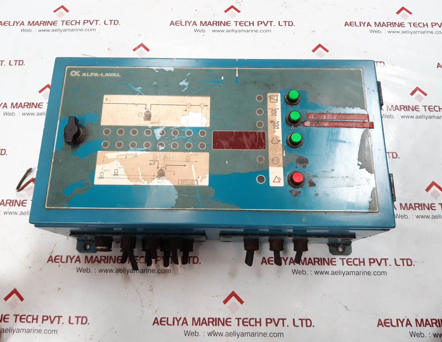 Alfa-laval epc41 separator control unit pcb board panel circuit ...