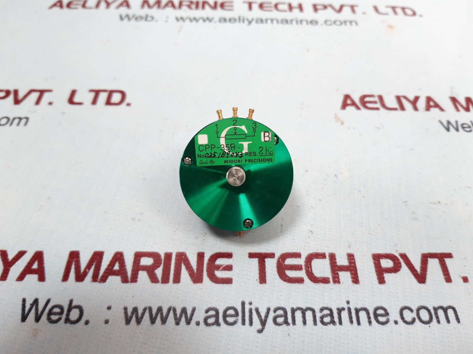 Midori precisions Green pot cpp-35b potentiometer – Aeliya Marine Tech