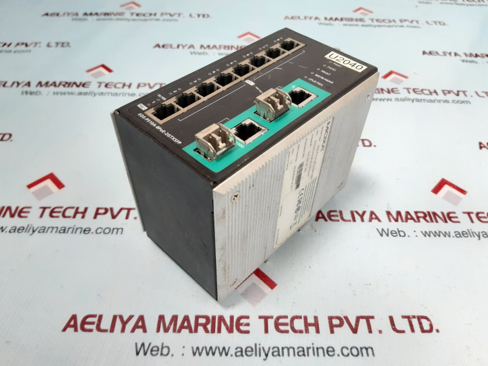 Moxa eds-p510a-8poe-2gtxsfp ethernet switch – Aeliya Marine Tech