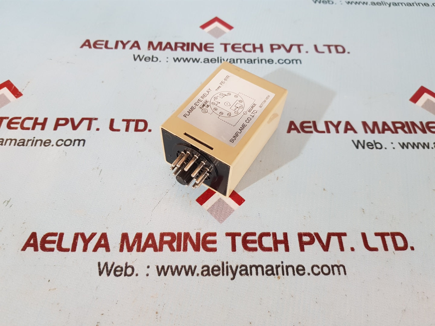 Sunflame Fe-61R Flame-eye Relay Cds.P-628.P-621 – Aeliya Marine Tech