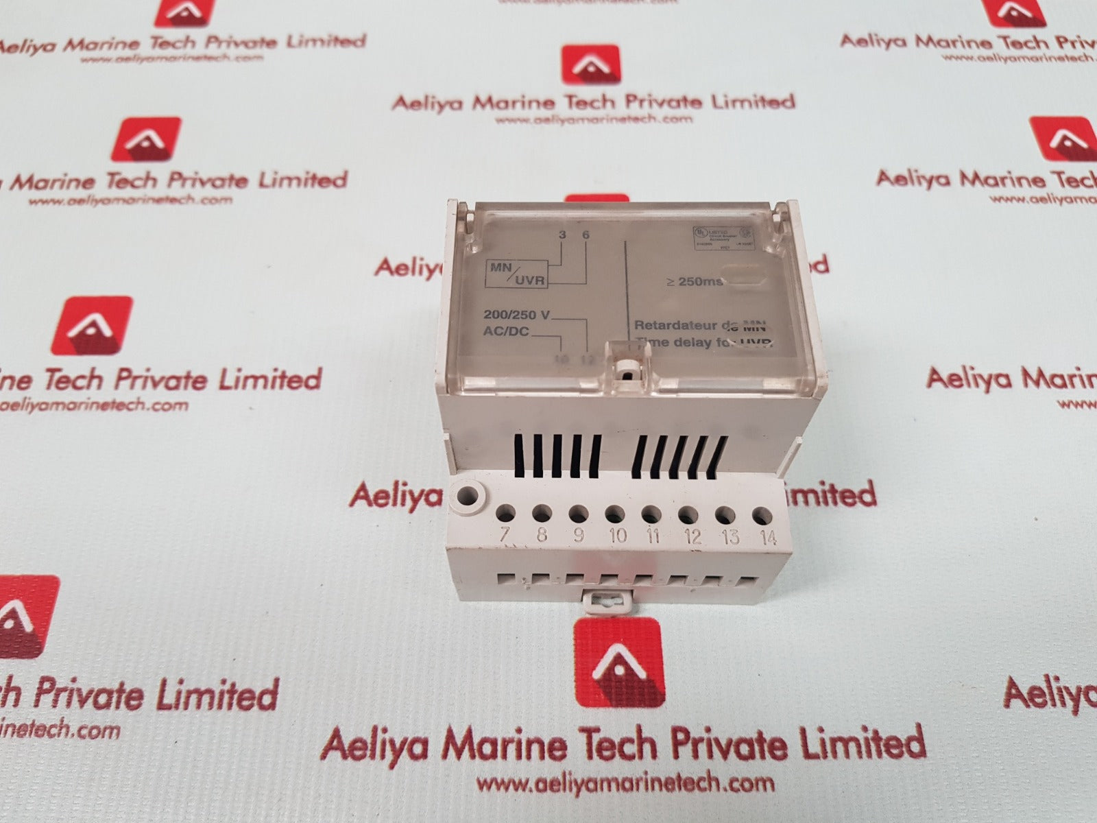 Retardateur mn Time delay unit for uvr 200/250 v – Aeliya Marine Tech